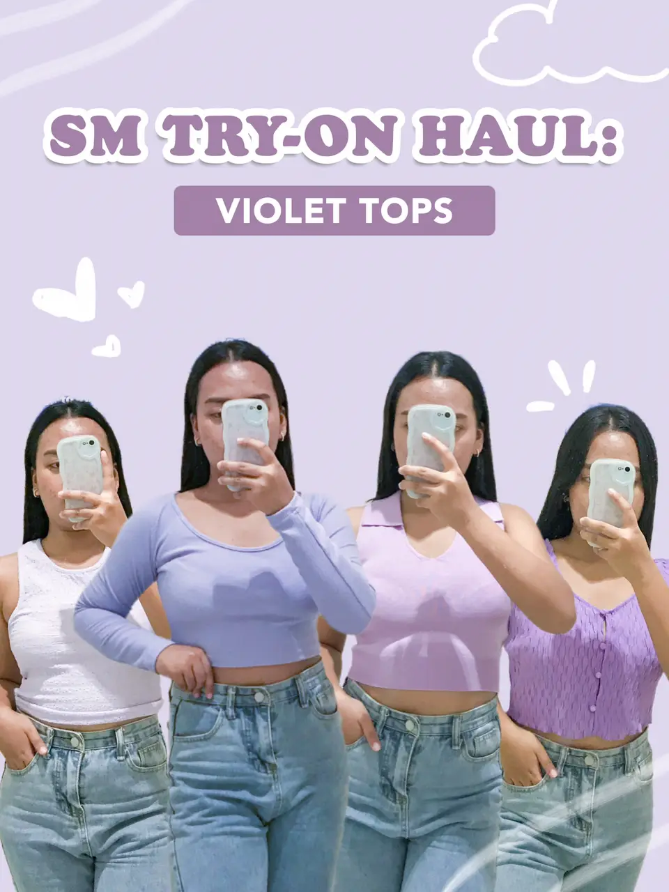 SM TRY-ON HAUL: Violet Tops | Gallery posted by den | Lemon8