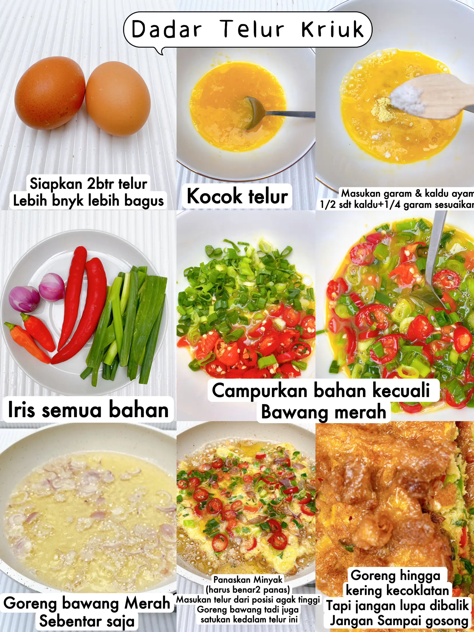 IDE MENU SERBA TELUR,ANTI BINGUNG MASAK TELUR ‼️ | Galeri diposting ...