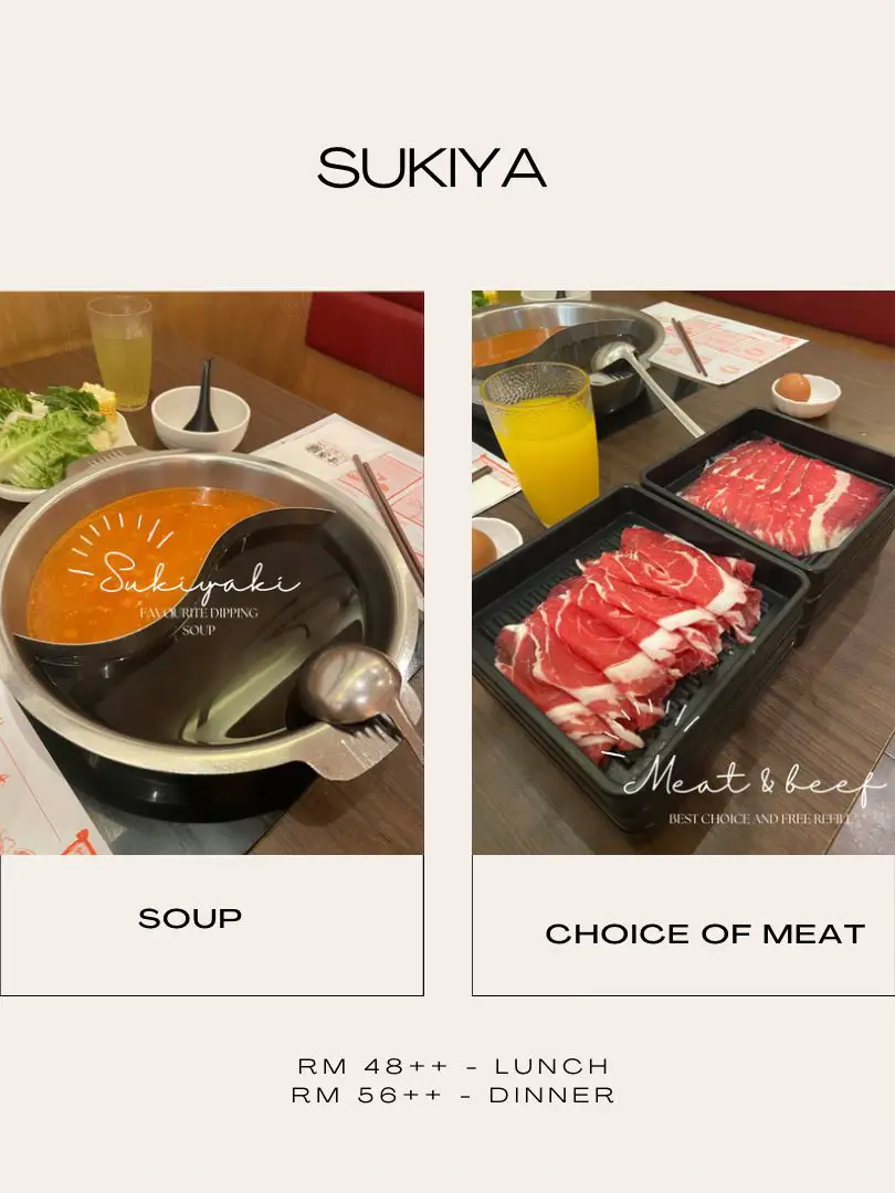 Sukiya or BBQ town? | Galeri disiarkan oleh Deanna | Lemon8