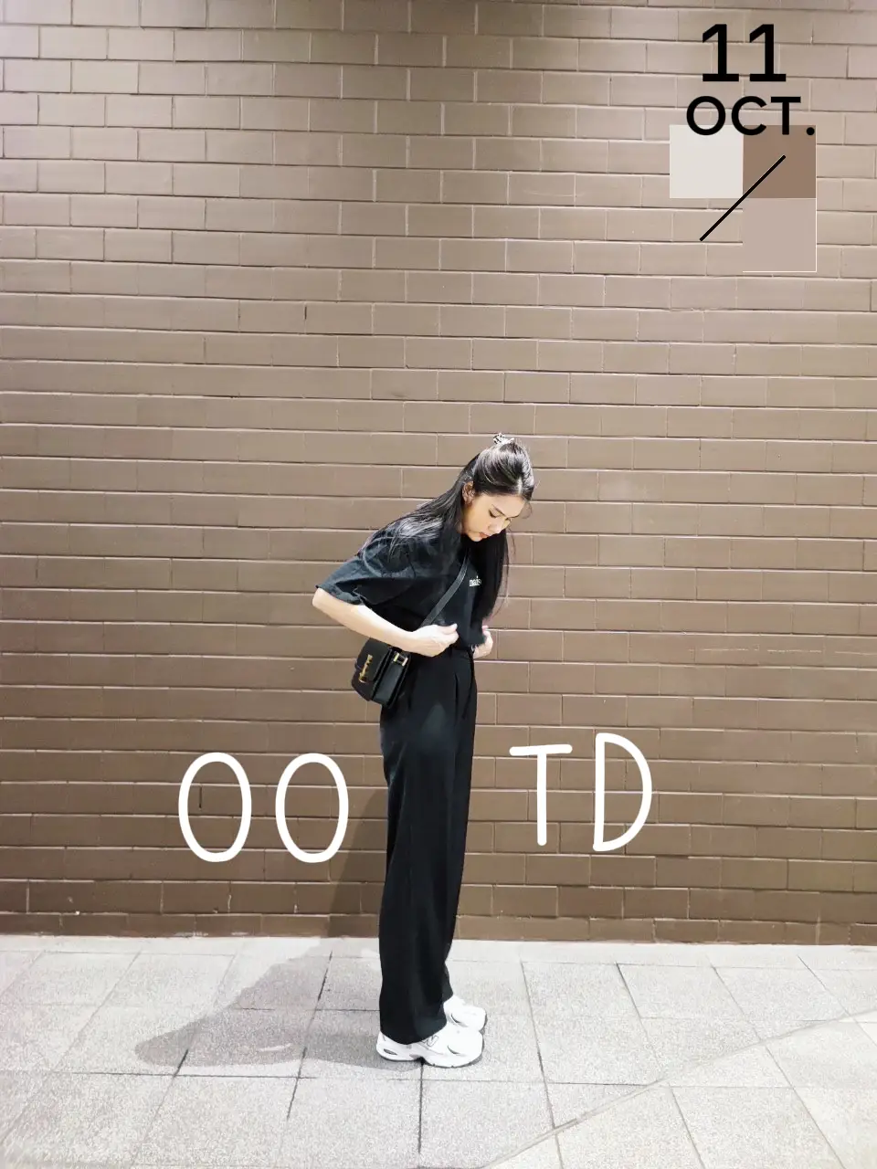 OOTD เสื้อยืดเรียบๆ | แกลเลอรีที่โพสต์โดย iammaii________ | Lemon8