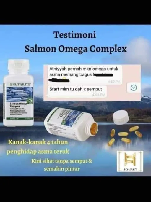 Kebaikan Salmon Omega Complex 🐟 | Galeri disiarkan oleh Jira_ | Lemon8