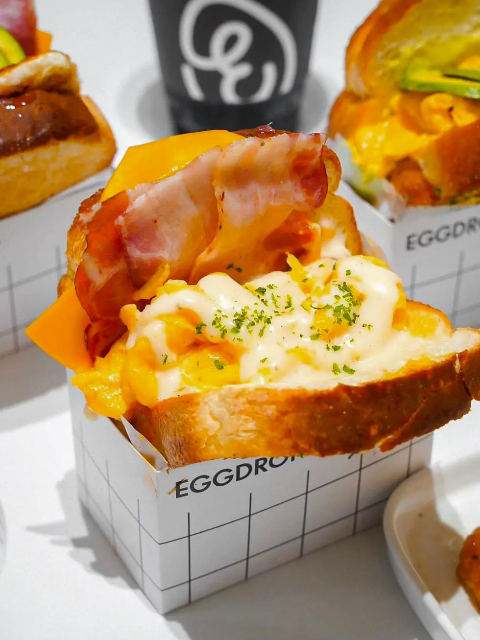 รีวิว Egg drop แซนวิชร้านดังจากเกาหลี at Siam 🥓🍳🥪 | แกลเลอรีที่โพสต์โดย Pleumupup 💐 | Lemon8