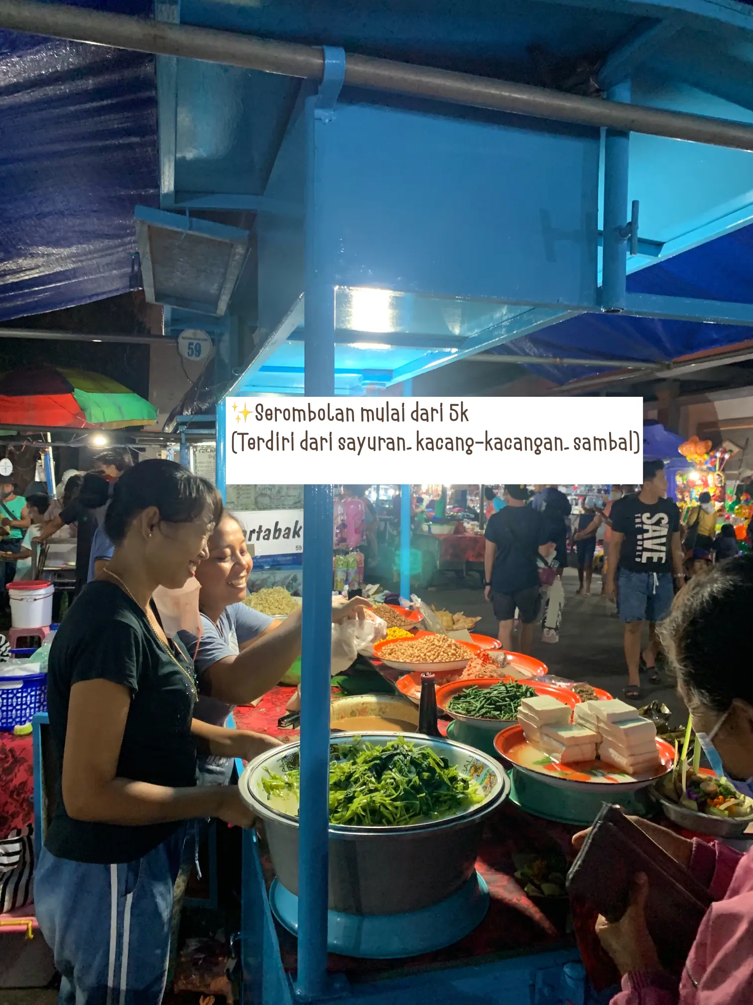 Kuliner malam di pasar senggol, 20 ribuan cukup🤤 🍭 | Galeri diposting ...