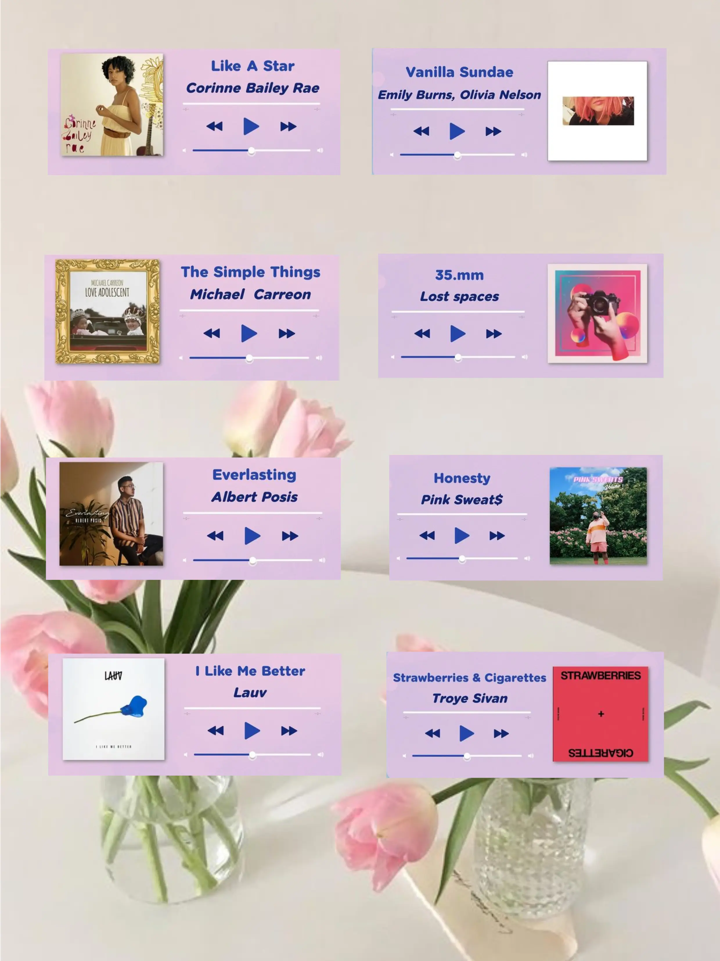 รวมเพลงสากล เพราะติดหู ความหมายดี💖 | แกลเลอรีที่โพสต์โดย piploy | Lemon8