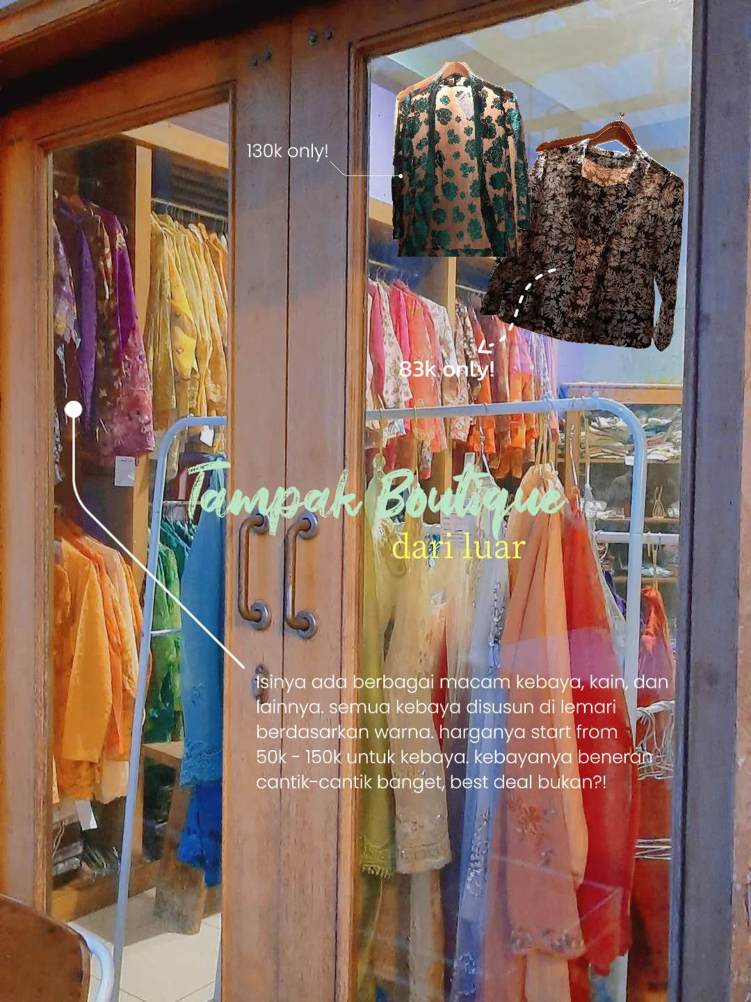 Rumah Butik Kebaya Murah - Kebaya Oma, Yogyakarta | Galeri diposting ...