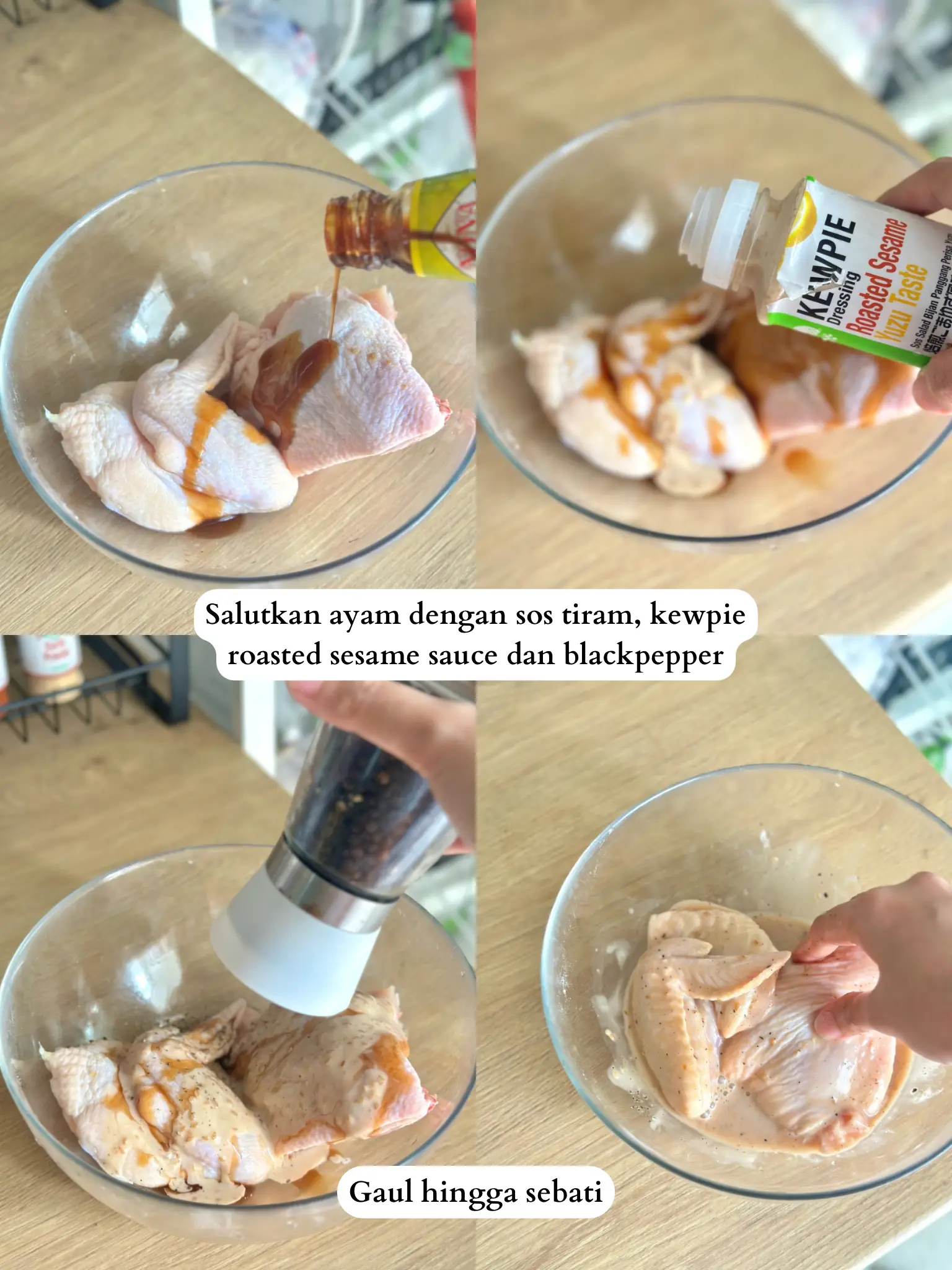 Ayam Bakar Kewpie! | 4 Ingredients Recipe | Galeri disiarkan oleh ...
