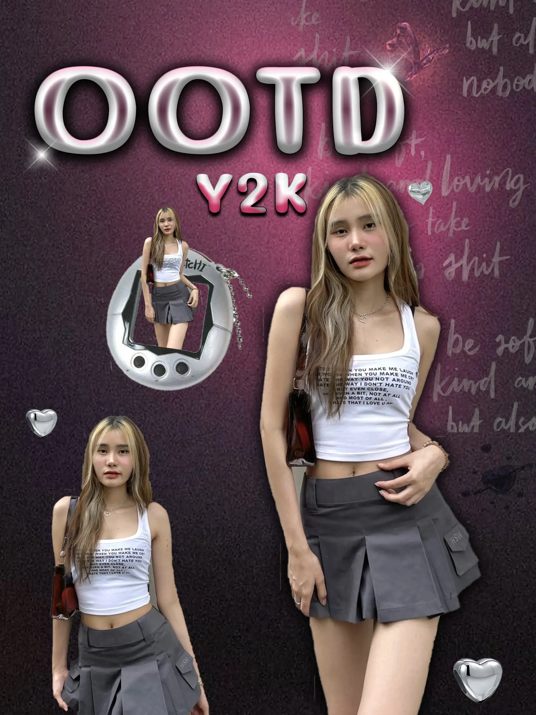 💋OOTD |Y2K style 🖤 | Gallery posted by Milkwydan | Lemon8