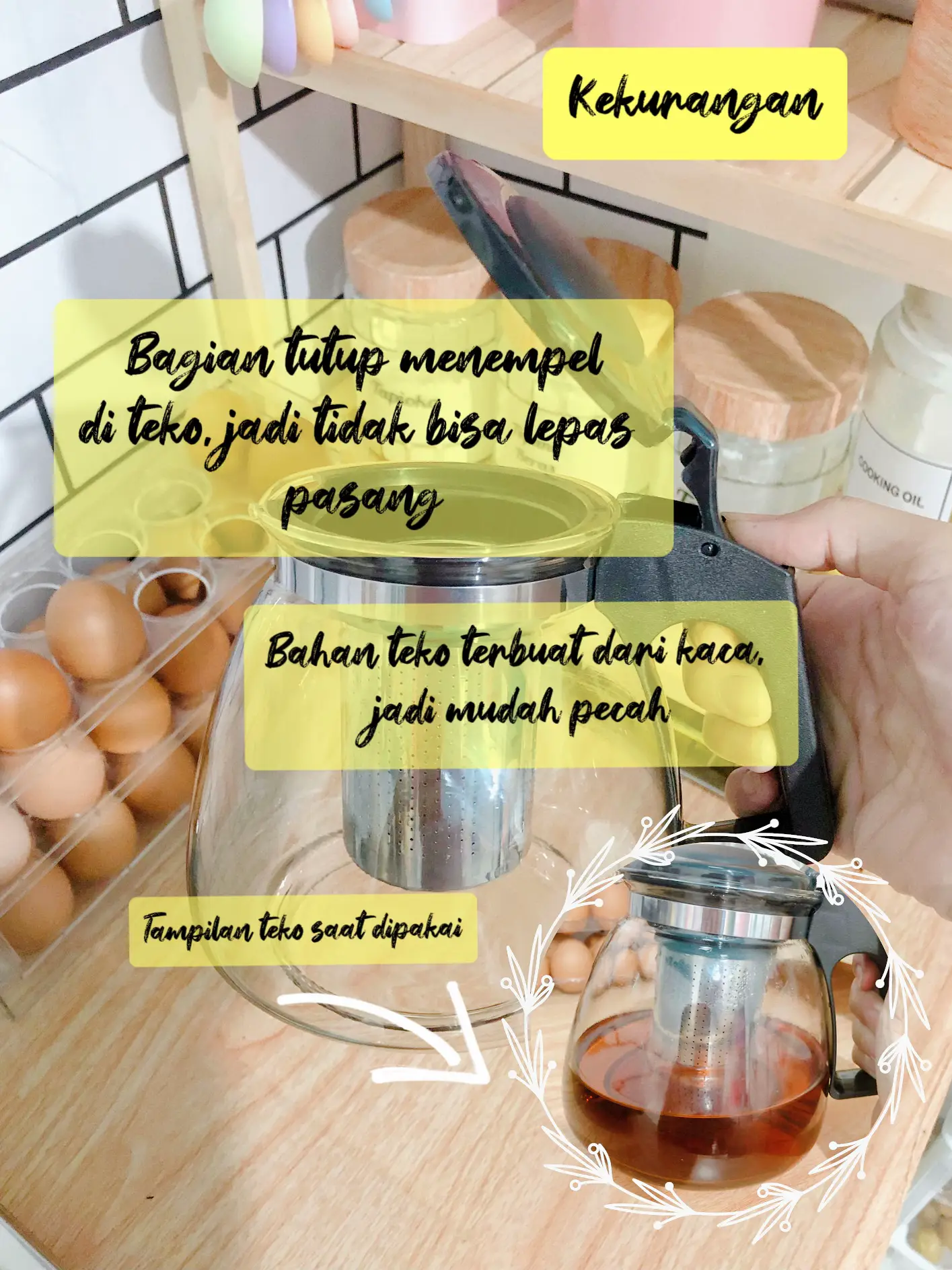 Teko Teh Berfaedah | Galeri diposting oleh Mozzayu | Lemon8