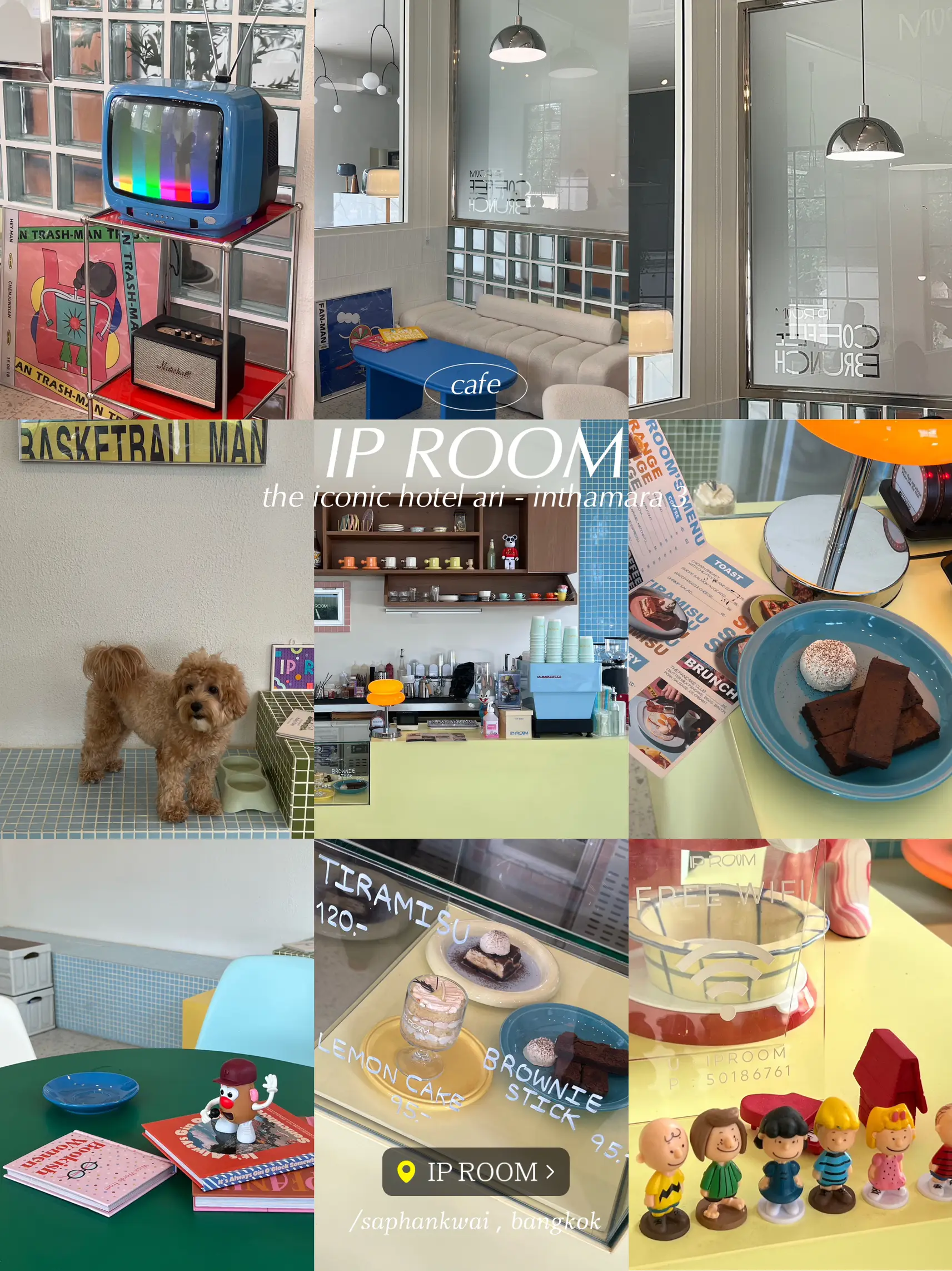 คาเฟ่เกาหลีสดใส สุดคิ้วท์ย่านสะพานควาย - IP Room 📺 | แกลเลอรีที่โพสต์ ...