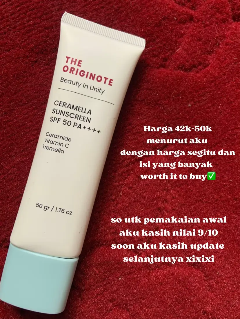 COBAIN SUNSCREEN VIRAL (THE ORIGINOTE)🪄 | Galeri diposting oleh ...