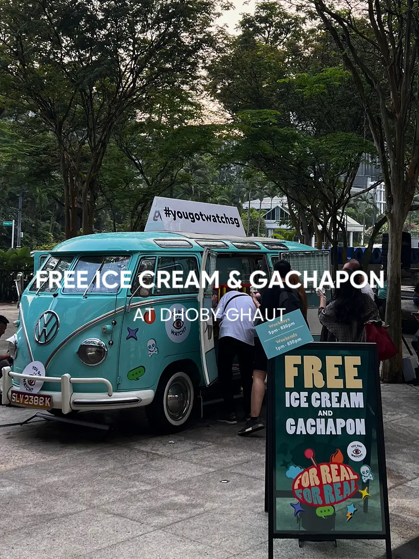 FREE ICE CREAM AND GACHOPON | Gallery posted by alex | Lemon8