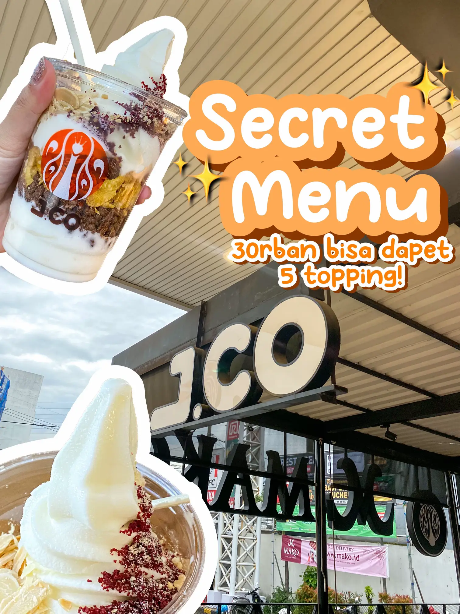 Secret Menu JCool 30rban 5 Topping! | Galeri diposting oleh Silvia Ratu ...