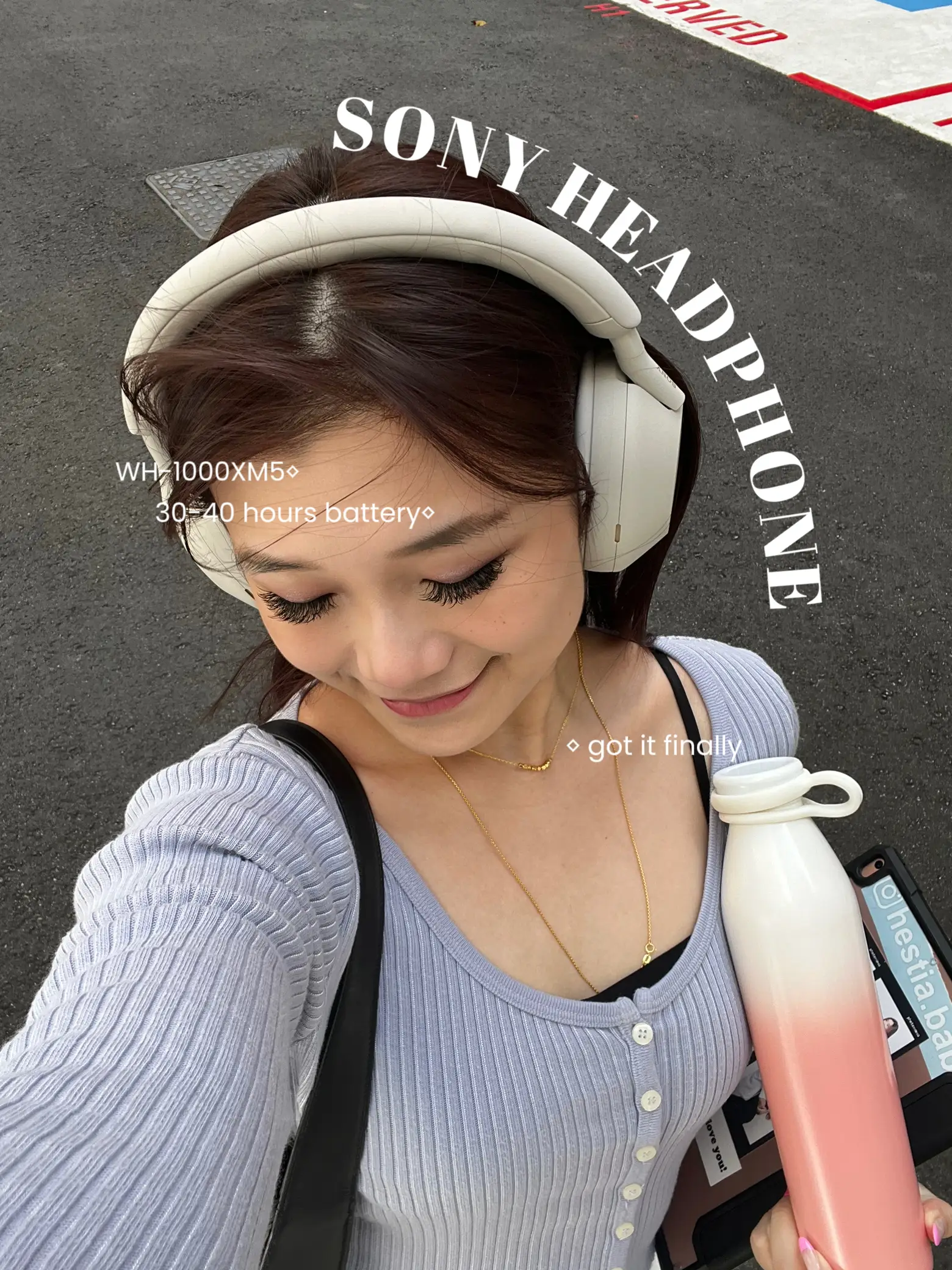 tiktok’s glass headphone filter caused this 🎀🤍 | Gallery posted by ...
