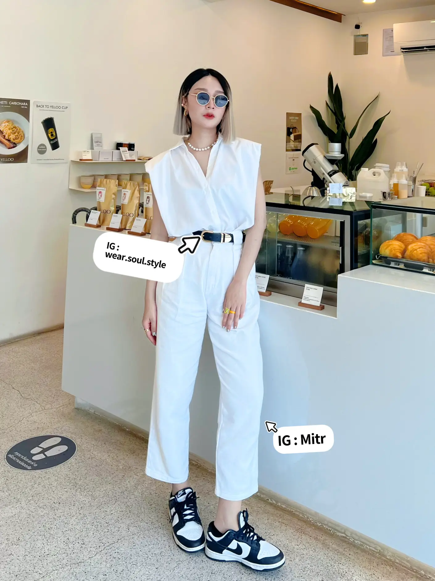 All White ไปคาเฟ่ YELLOO @Chaing mai | แกลเลอรีที่โพสต์โดย Snux.SN | Lemon8