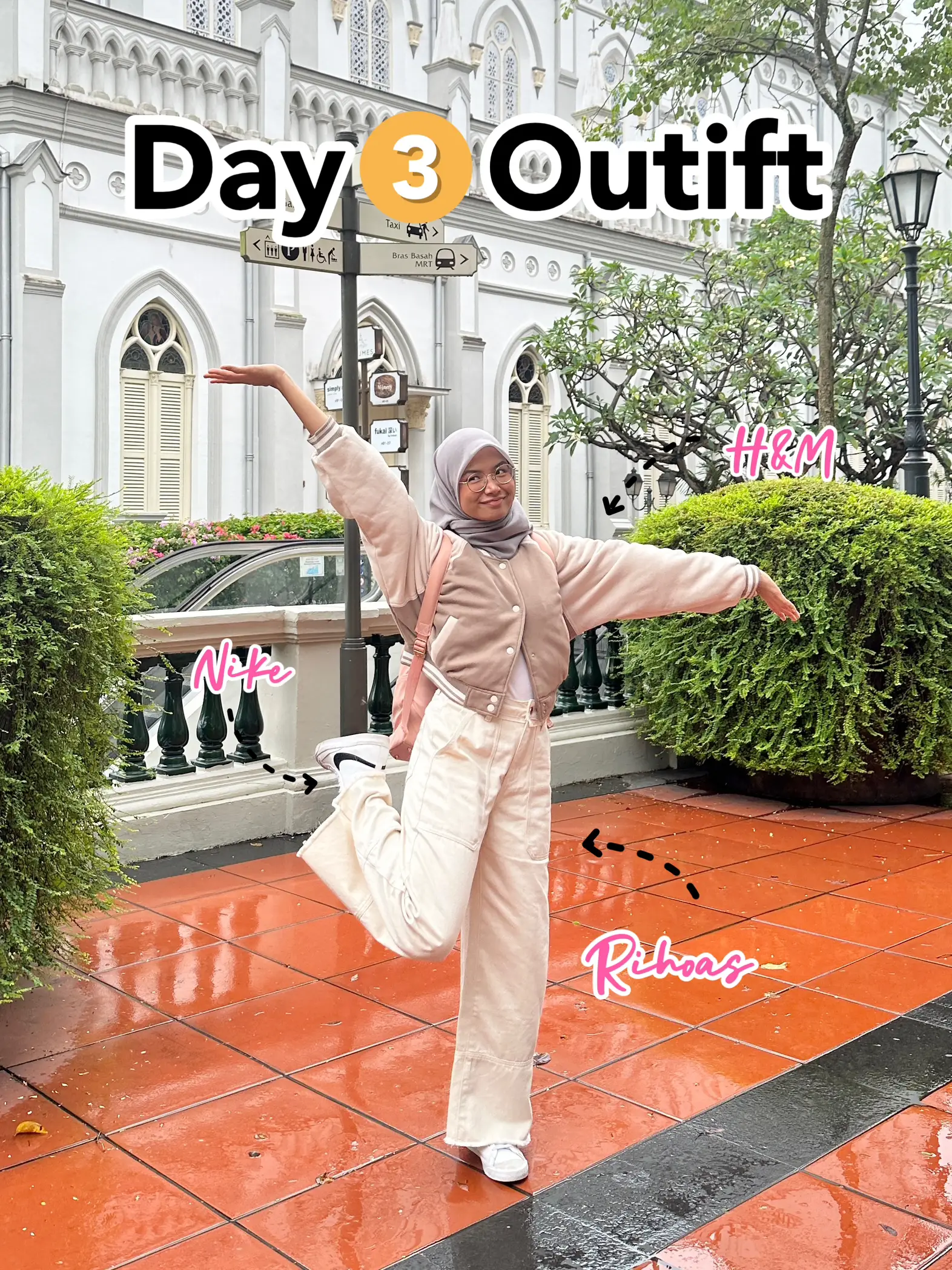 Travel Outfit Ideas ️ | Singapore Outfit Check 📸 | Galeri disiarkan ...