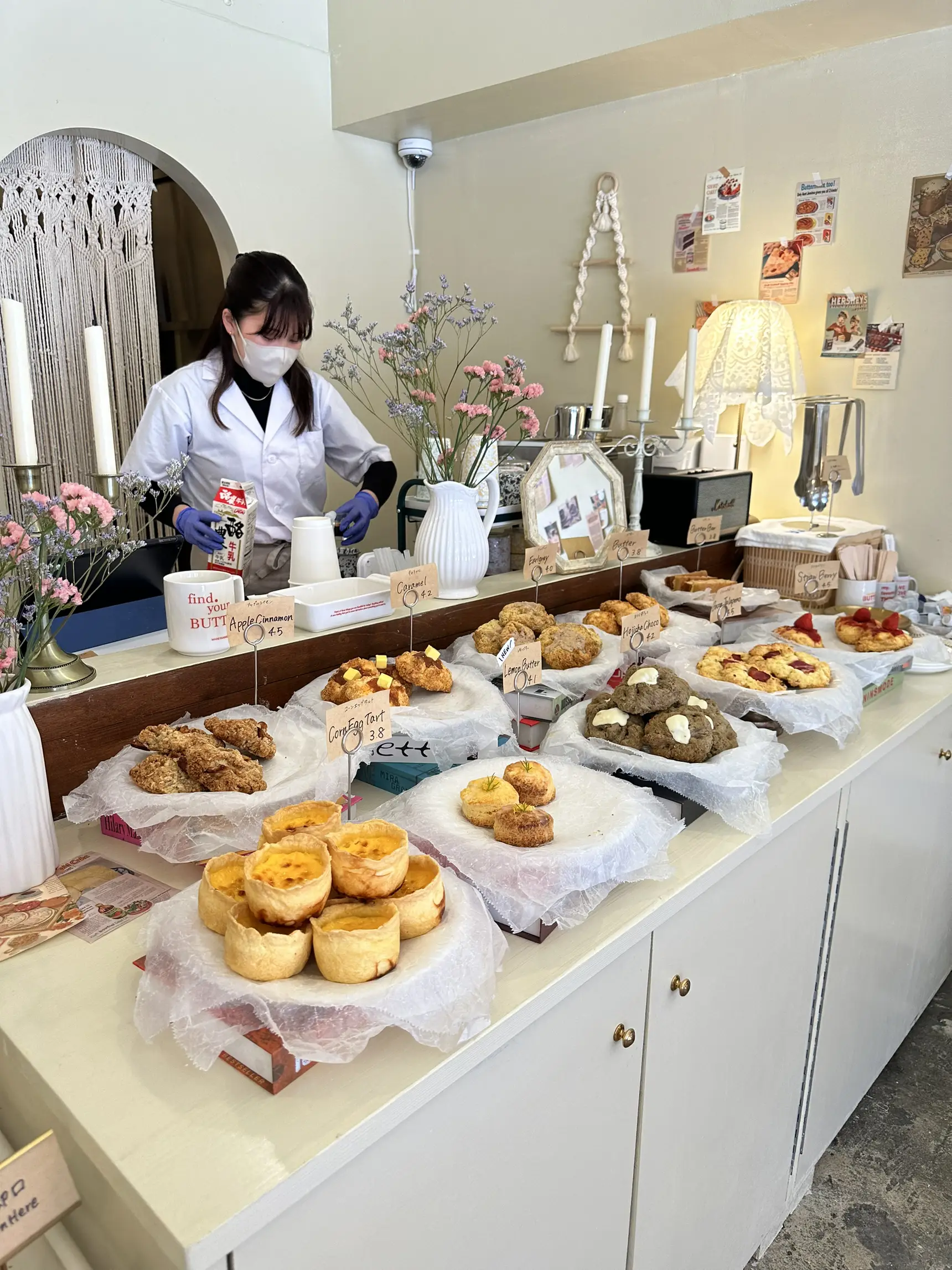 Scone cafe คาเฟ่น่ารักในโอซาก้า🇯🇵🎌🥰 [Butter&Museum] | แกลเลอรีที่โพสต์ ...