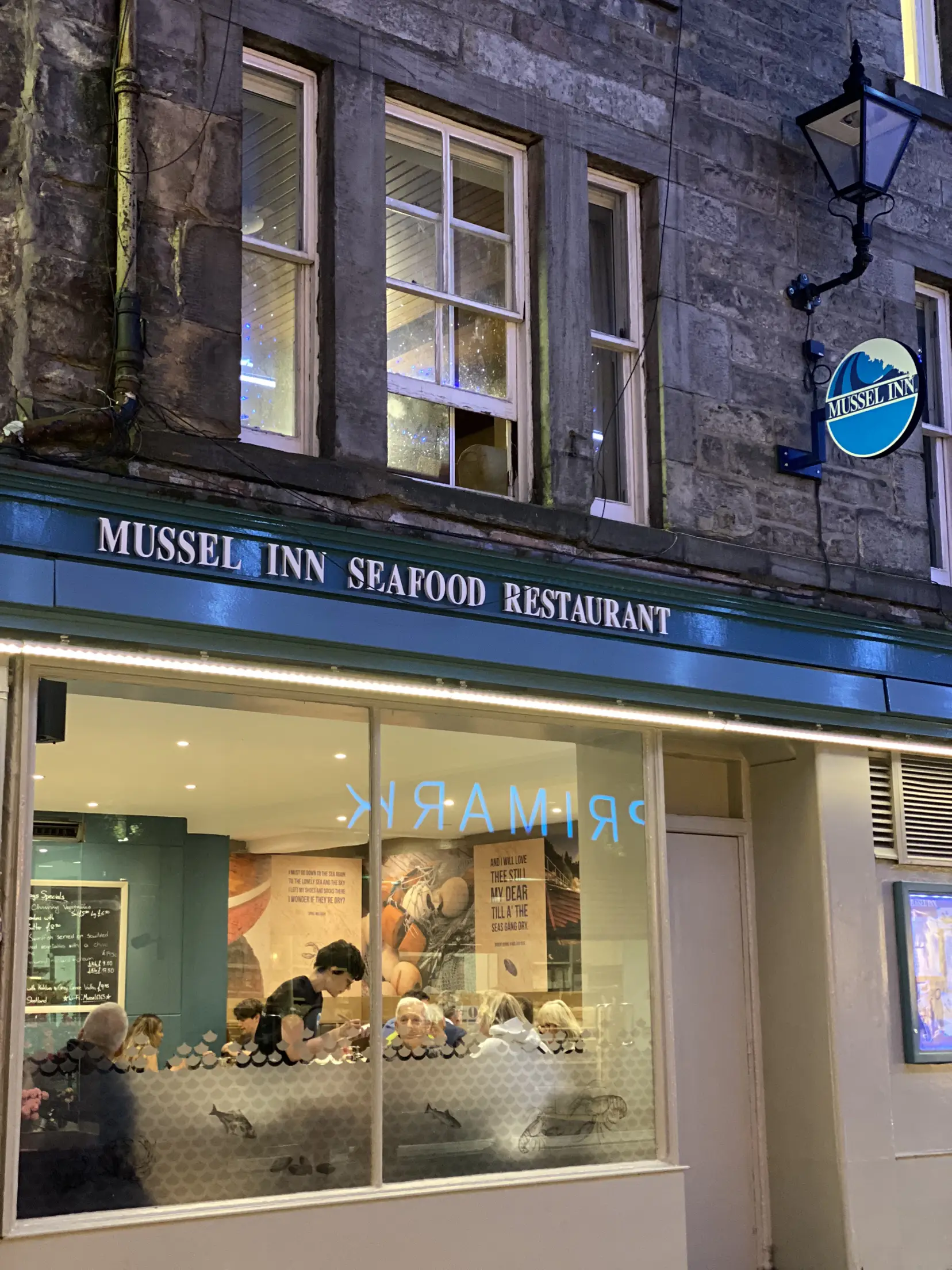 🦐🦪Seafood ร้านดัง Mussel Inn SeafoodในEdinburgh🫕🥗 | แกลเลอรีที่โพสต์โดย ...