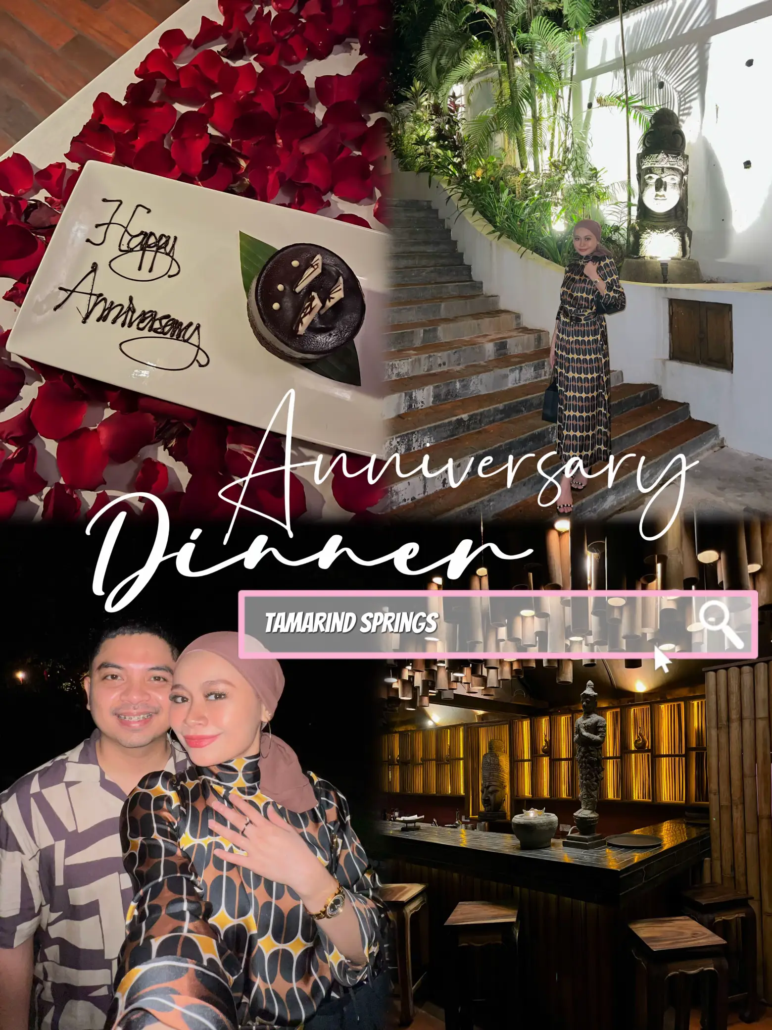 Anniversary Dinner at Tamarind Springs ️ | Galeri disiarkan oleh Farisha Jais | Lemon8