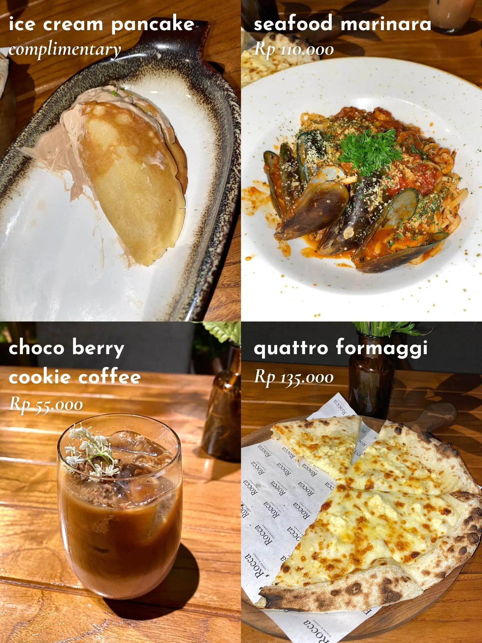 DARK AESTHETIC RESTO by HWG | Rocca Osteria & Bar | Galeri diposting ...
