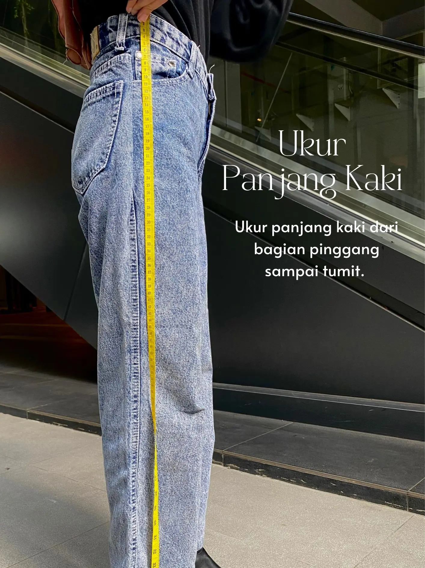 CARA UKUR BADAN BIAR GA SALAH BELI CELANA | Galeri diposting oleh Raya ...