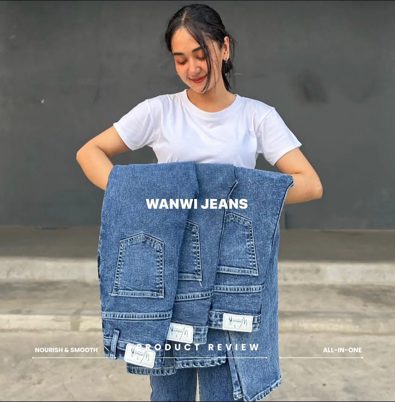 ยีนส์สีอ่อนใส่แล้วไม่อ้วน | แกลเลอรีที่โพสต์โดย Mimi Jeans | Lemon8