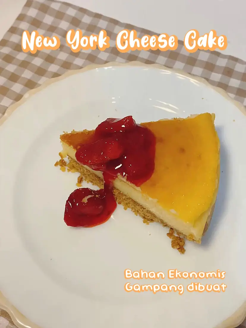 RESEP CHEESE CAKE EKONOMIS😍GAMPANG DIBUAT | Video dipublikasikan oleh ...