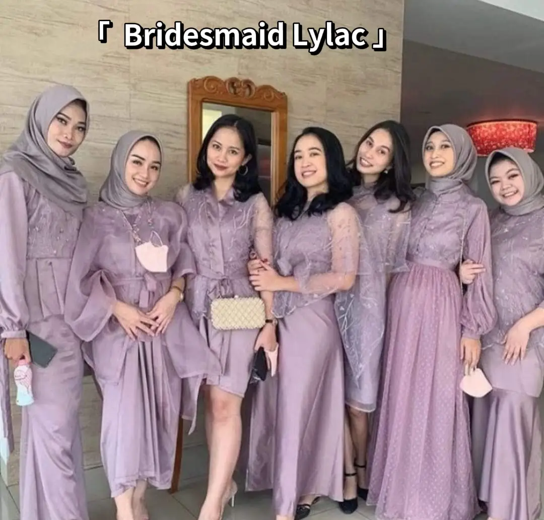 Inspirasi Gaun Bridesmaid Lylac | Galeri diposting oleh racun shopee 🛍 ...