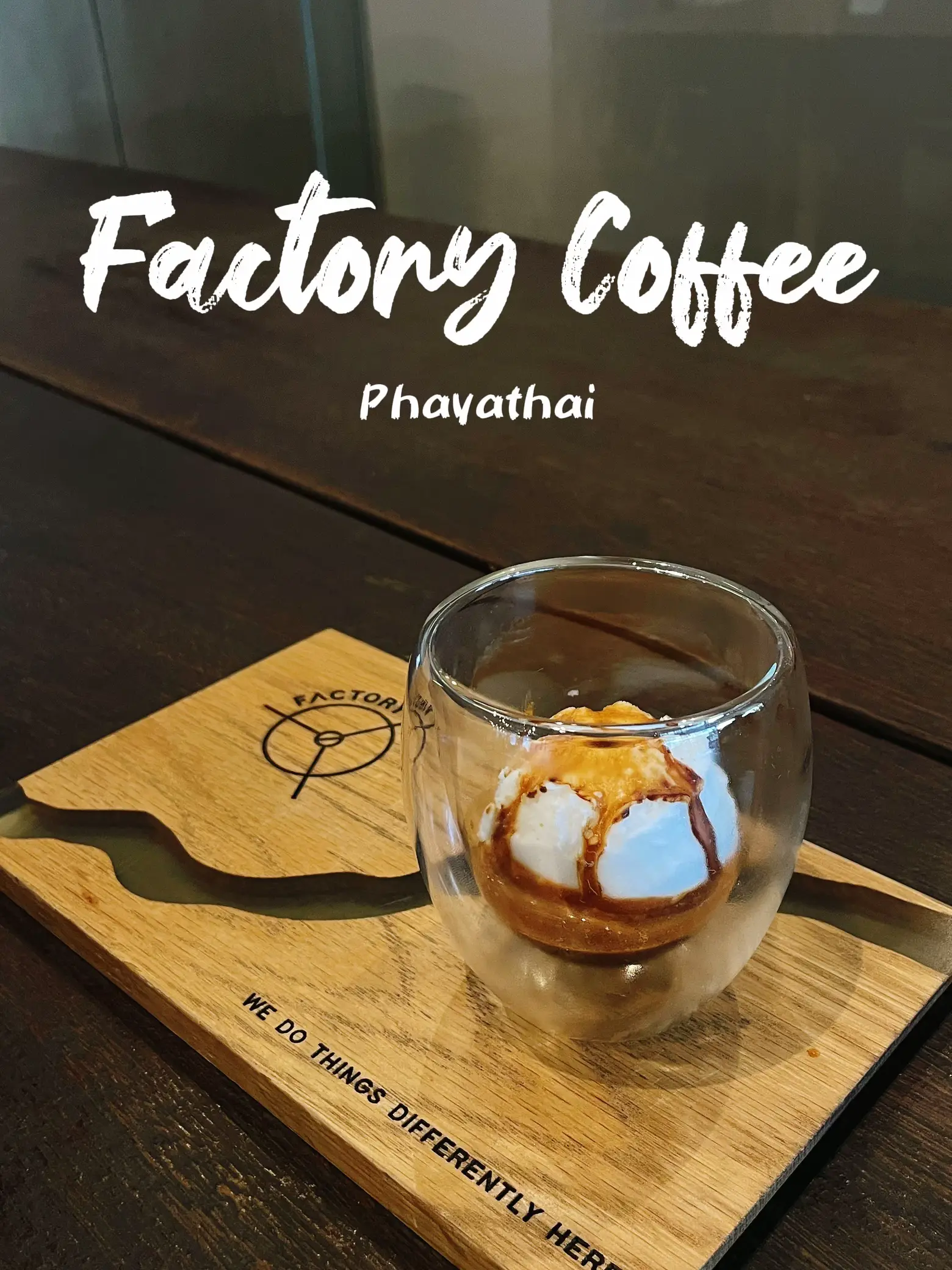 Factory Coffee คาเฟ่ย่านพญาไท☕️🥨 | แกลเลอรีที่โพสต์โดย Poppupee | Lemon8
