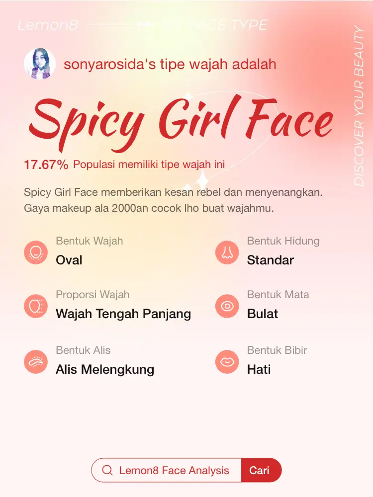 Laporan Analisis Wajahku | Galeri diposting oleh sonya rosida | Lemon8