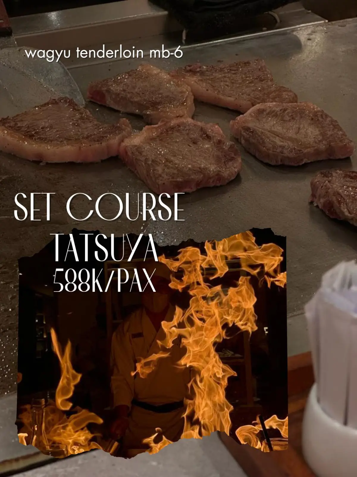 TEPPANYAKI FINE DINING @MAISON TATSUYA | Galeri diposting oleh DiniHanipham | Lemon8