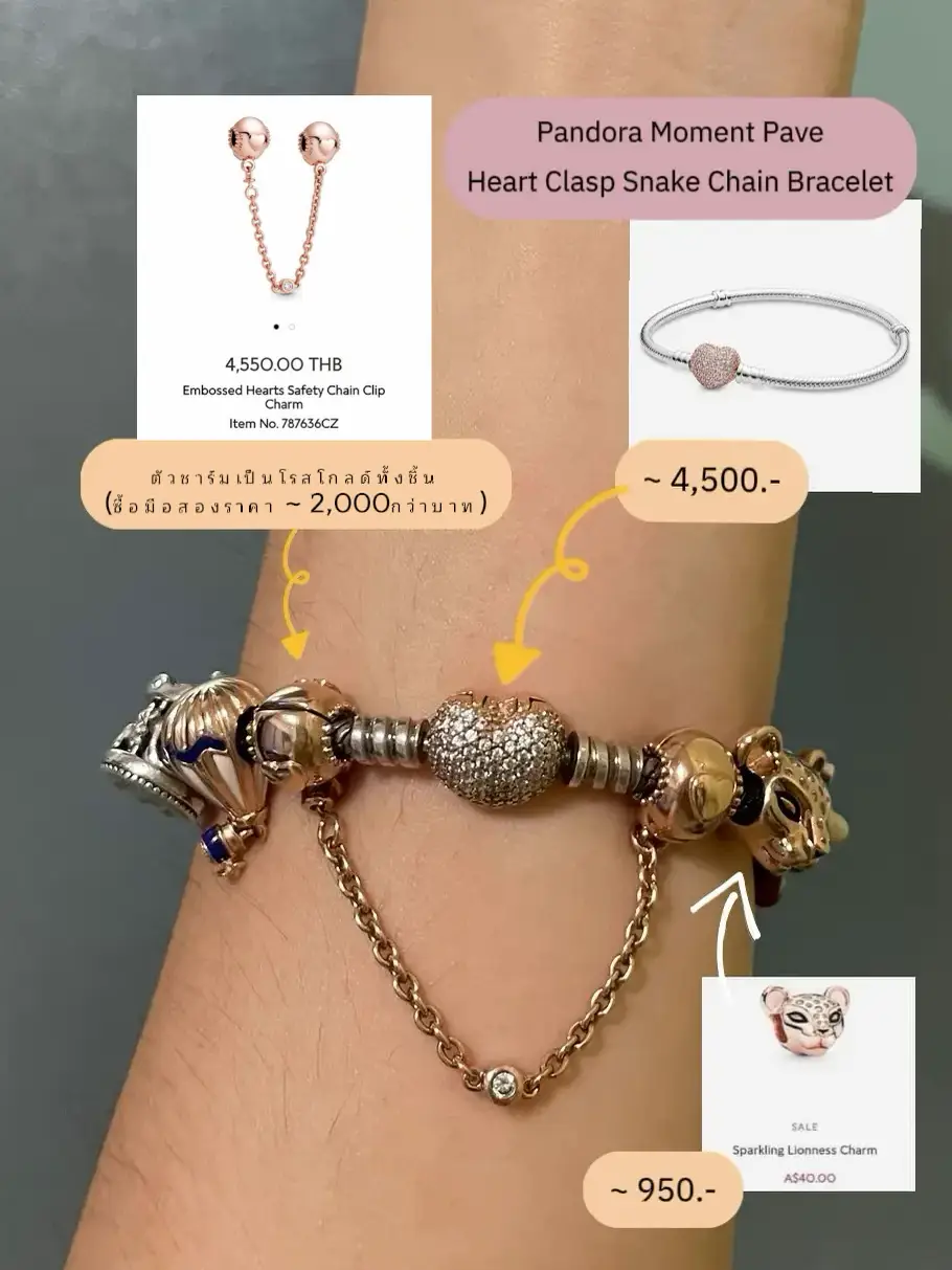 เก็บเงินซื้อ Pandora 1 เส้น ใช้งบเท่าไหร่?📿💰 | แกลเลอรีที่โพสต์โดย tp🐆 ...