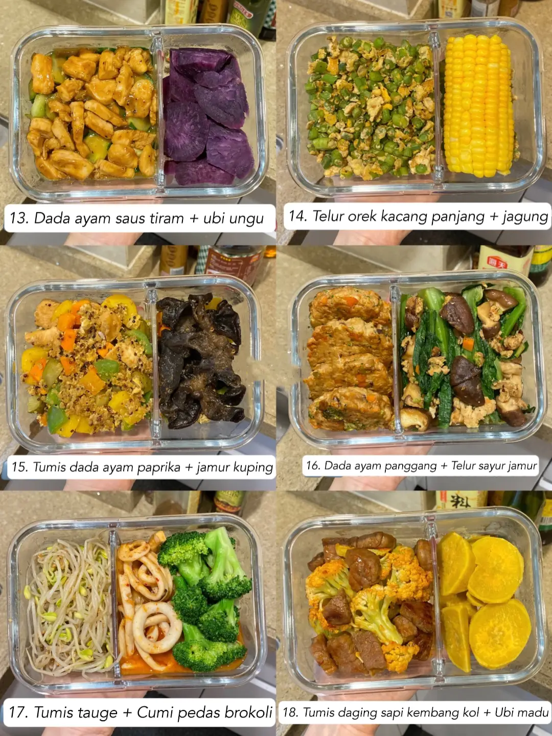 30 MENU BEKAL SEHAT UNTUK KE TEMPAT KERJA 😱 | Galeri diposting oleh ...