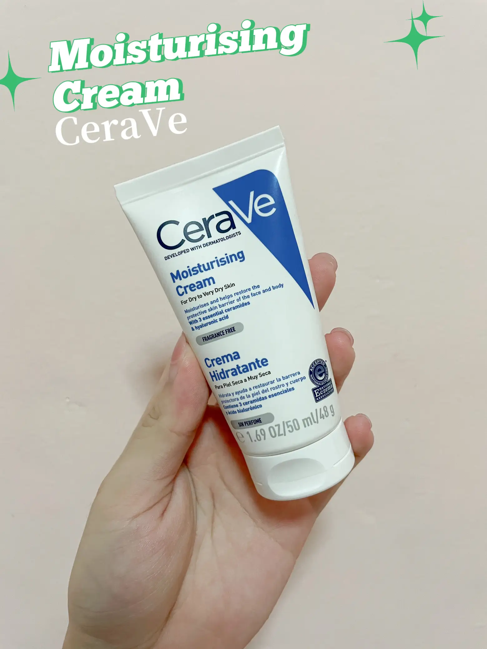 Review Moisturising Cream CeraVe | แกลเลอรีที่โพสต์โดย ‎ꪔ̤̥ sᴏᴍᴄʜʀ | Lemon8