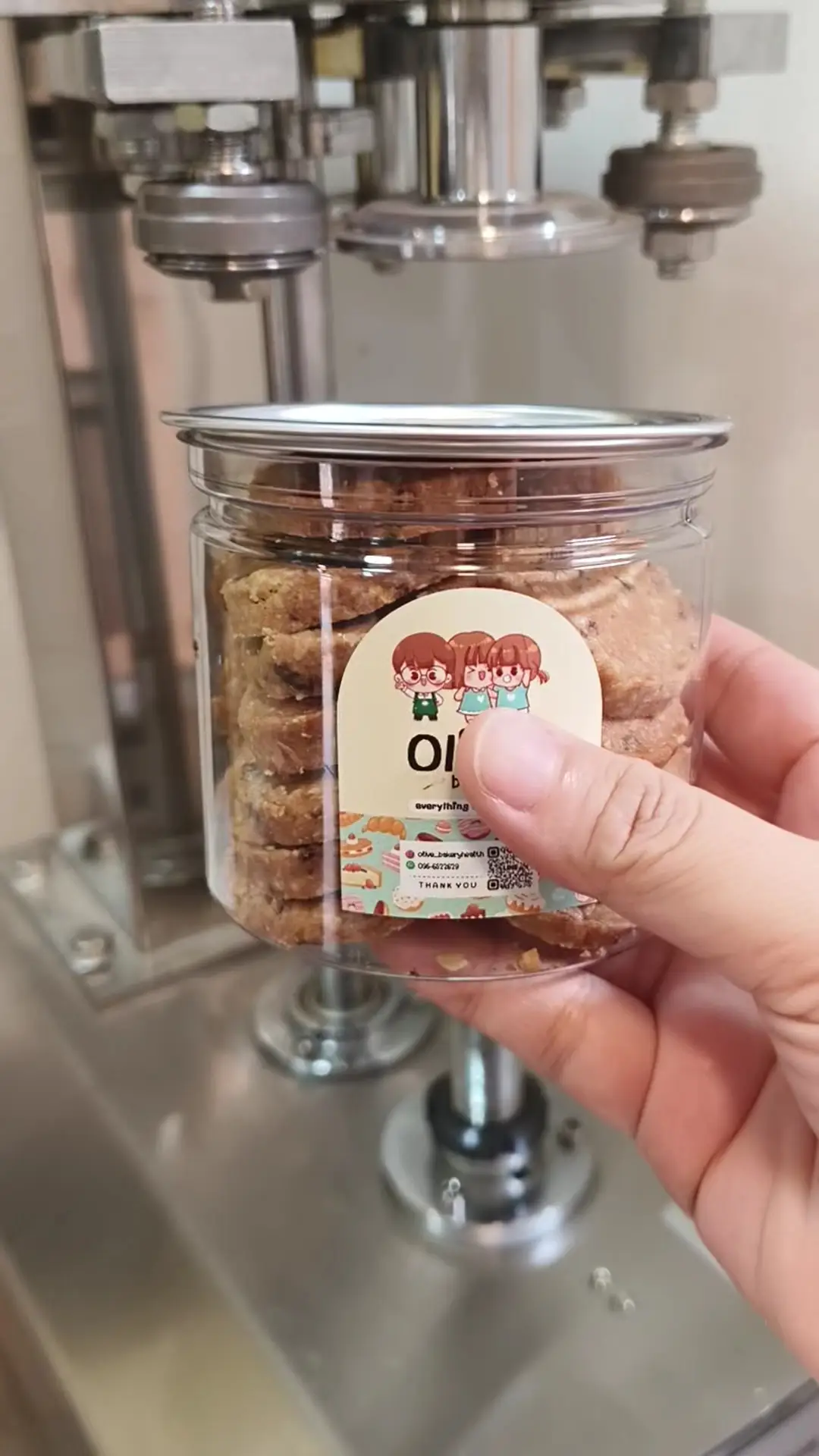 คุกกี้อัดกระป๋องเก็บได้นาน2เดือน | วิดีโอที่เผยแพร่โดย Olive bakery | Lemon8