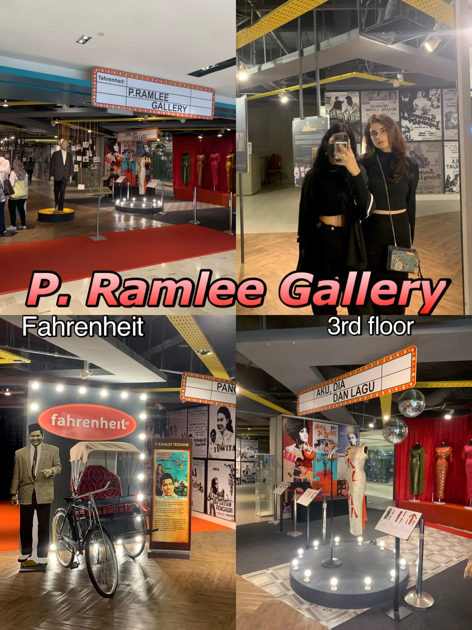 P. Ramlee Gallery @ Fahrenheit 🌌 | แกลเลอรีที่โพสต์โดย Sanaamchii | Lemon8