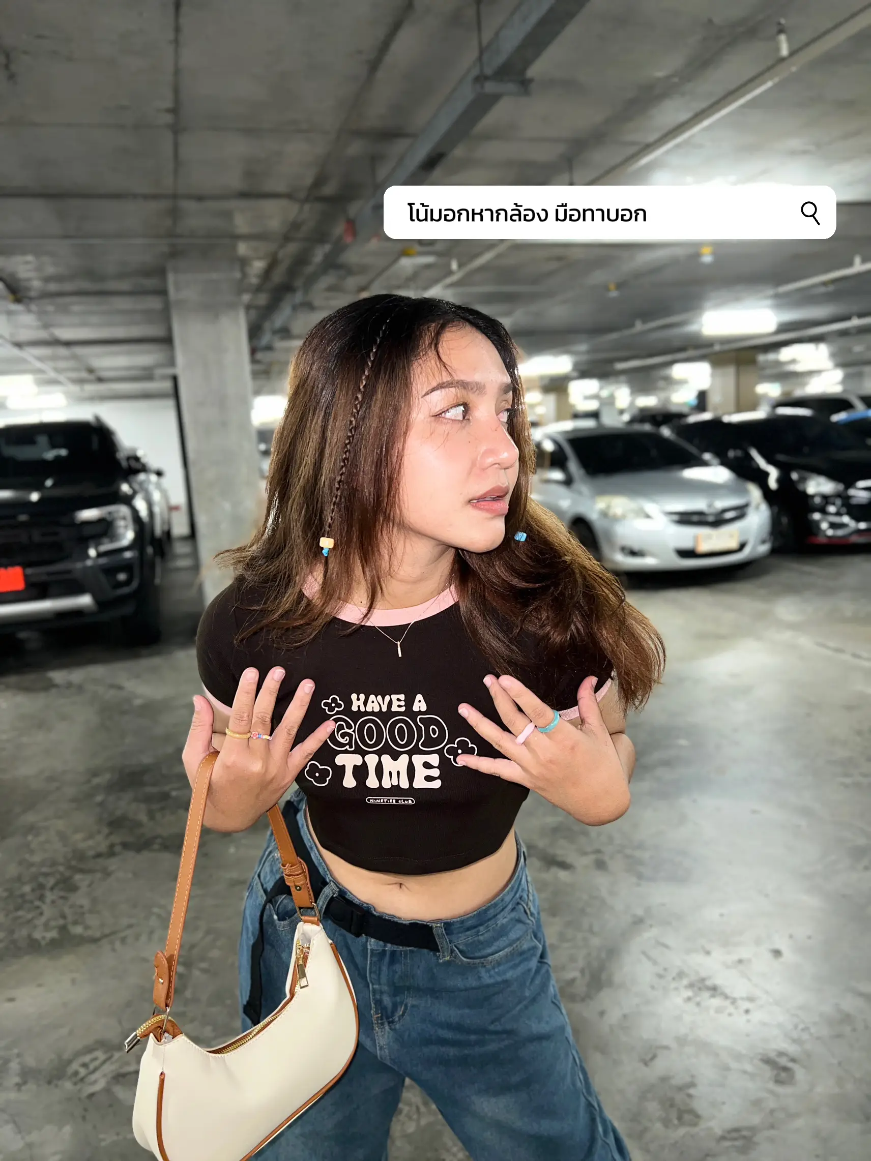 Sharing ideas, taking pictures in the mall parking lot with an iPhone ...