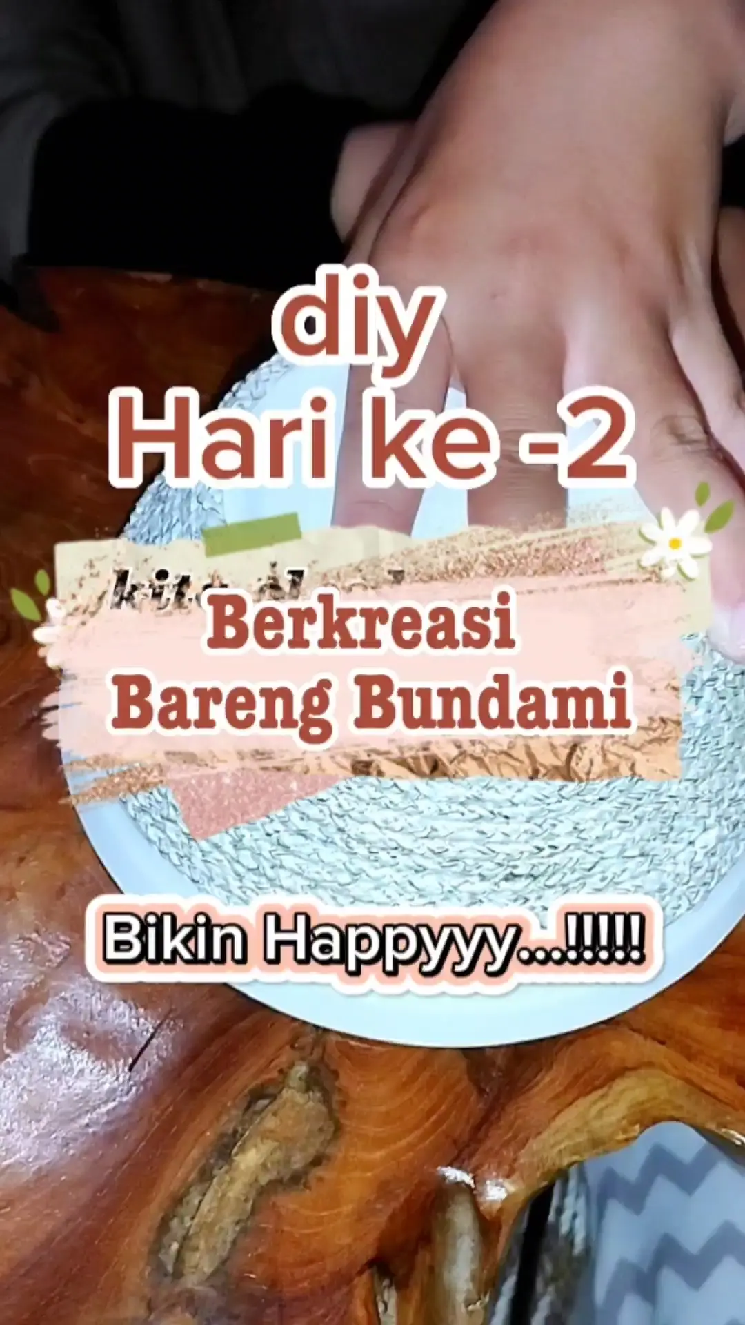 DIY Myrah dan Mudah Bareng Bundami bikin Happy😍 | Video diterbitkan oleh UmahBundamikako | Lemon8