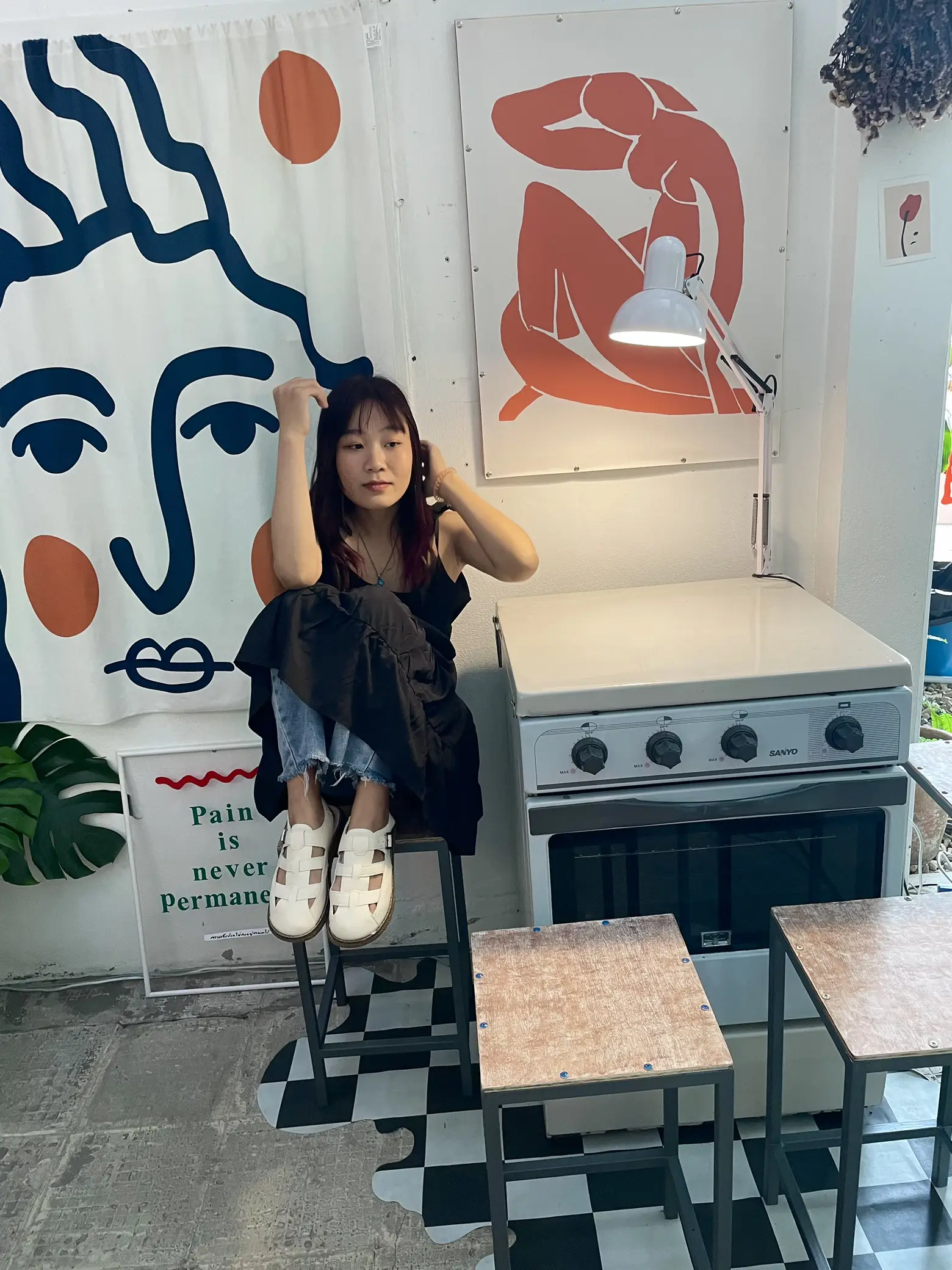 “ย้อนมาคาเฟ่(YONMA)” คาเฟ่น่ารักๆย่านแม่โจ้เชียงใหม่🌷🫶🏻 | แกลเลอรีที่โพสต์โดย Icez Anchalee | Lemon8