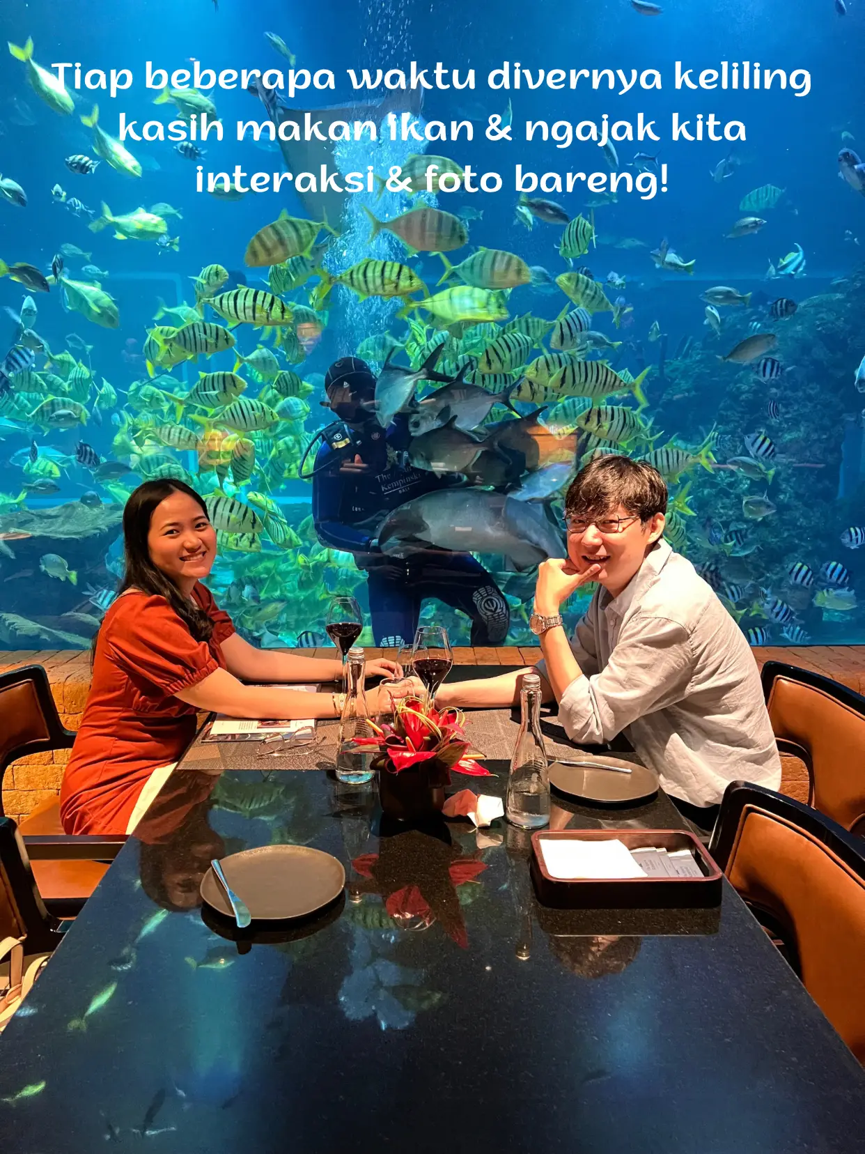 Ngedate Mewah di Aquarium Bali! | Galeri diposting oleh Jennitanuwijaya ...