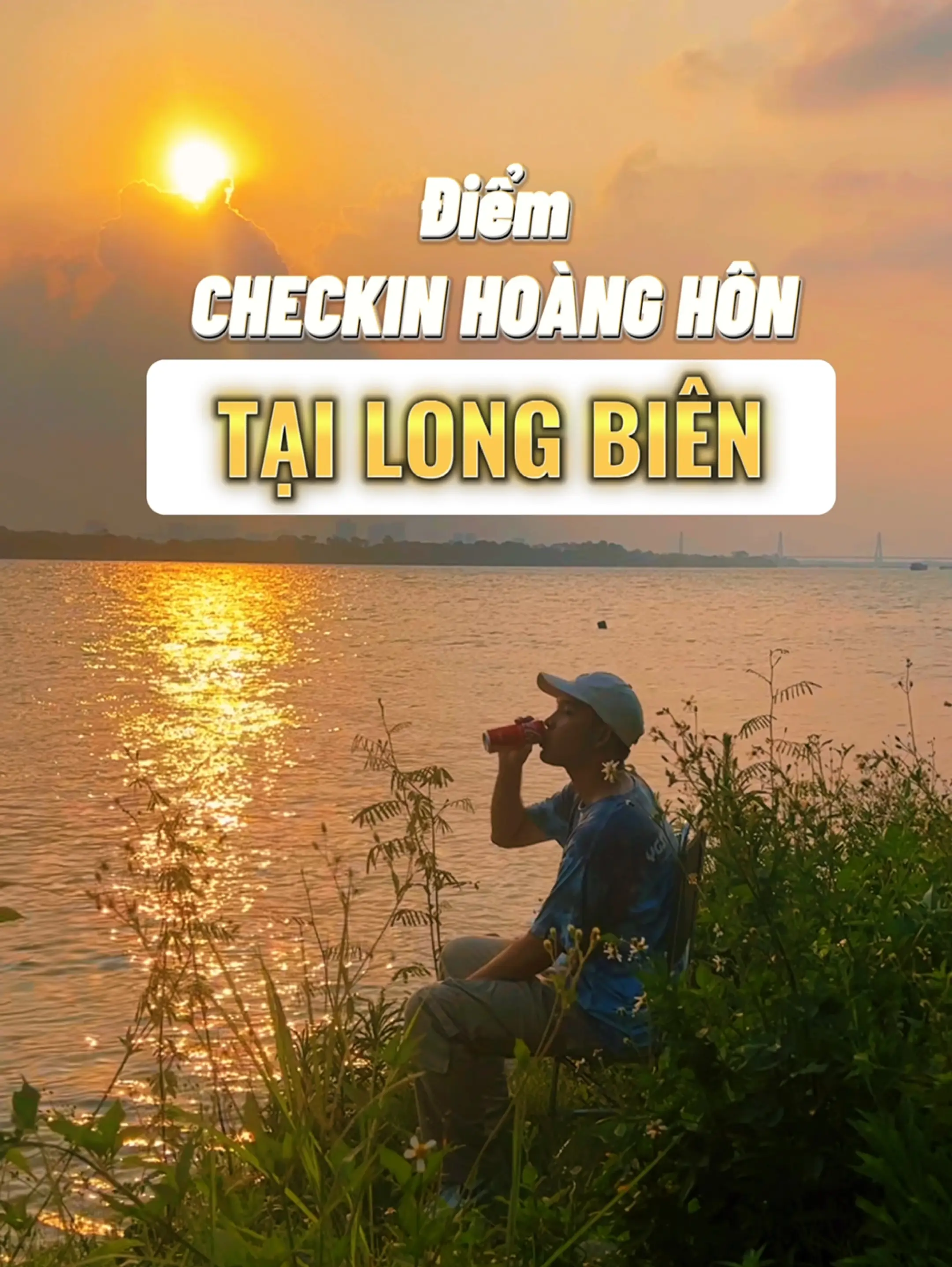 📍Ngắm hoàng hôn ở Long Biên - Hà Nội | Video do Blog Của Rọt đăng | Lemon8