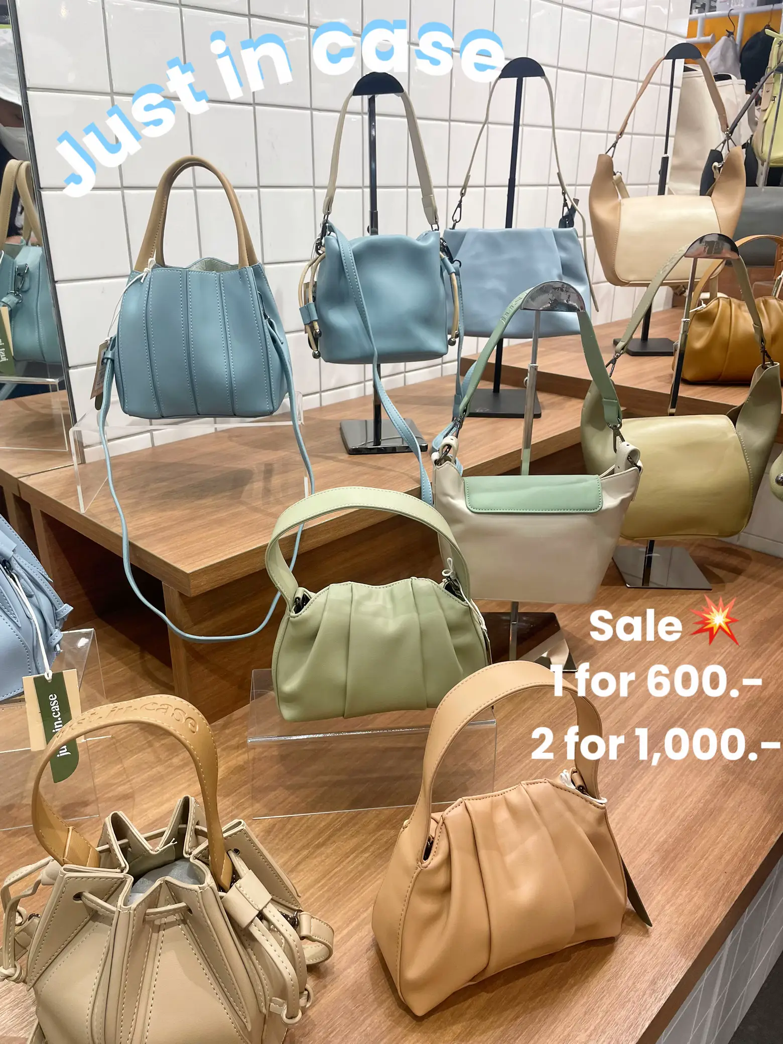 Just in case จัดโปรลดราคาจุกๆ🧶👜 | แกลเลอรีที่โพสต์โดย tp🐆 | Lemon8