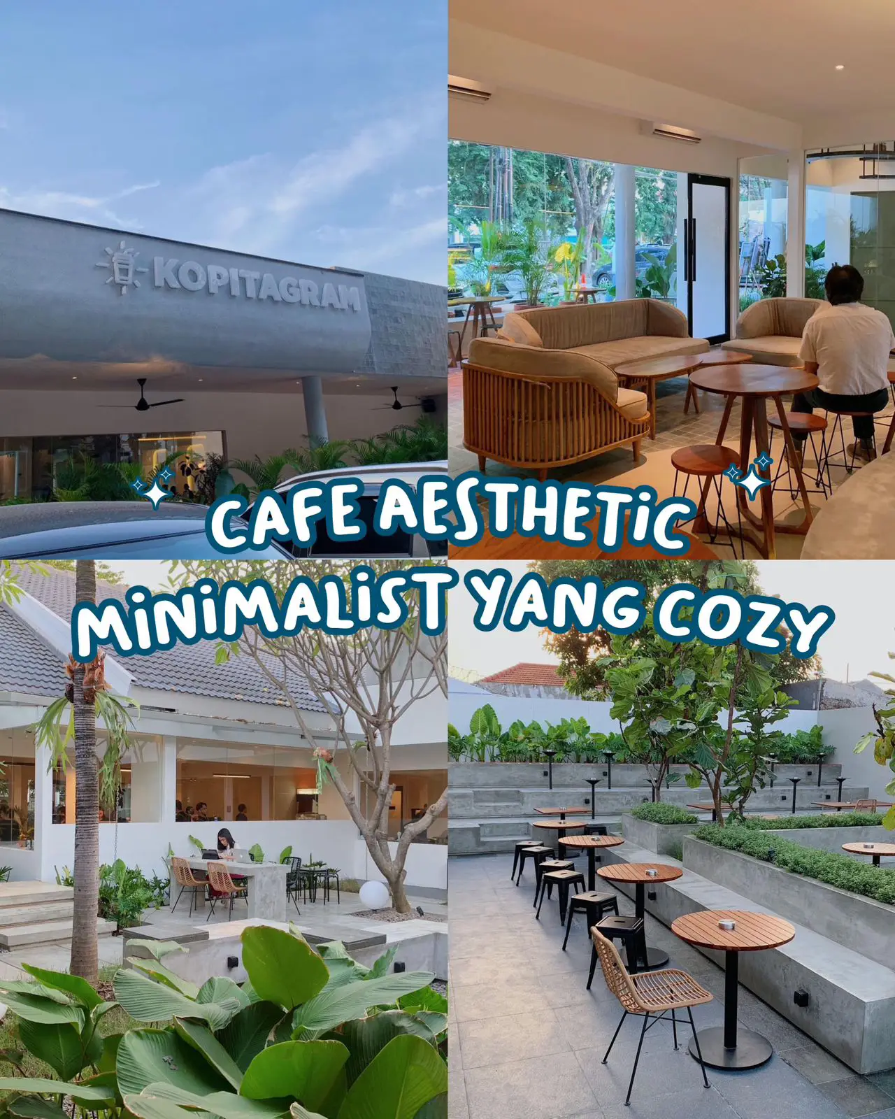MUST VISIT CAFE AESTHETIC MINIMALIST | Galeri diposting oleh Archifolk | Lemon8