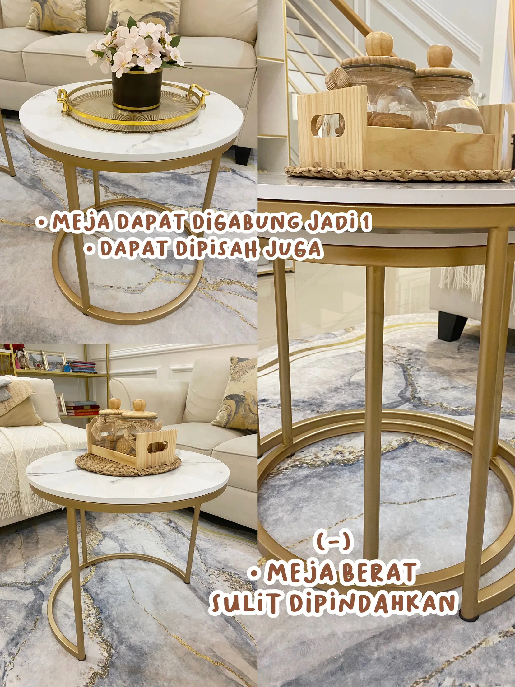 🍒 Meja Tamu Cantik 🍒 | Galeri diposting oleh Rumah Kean | Lemon8