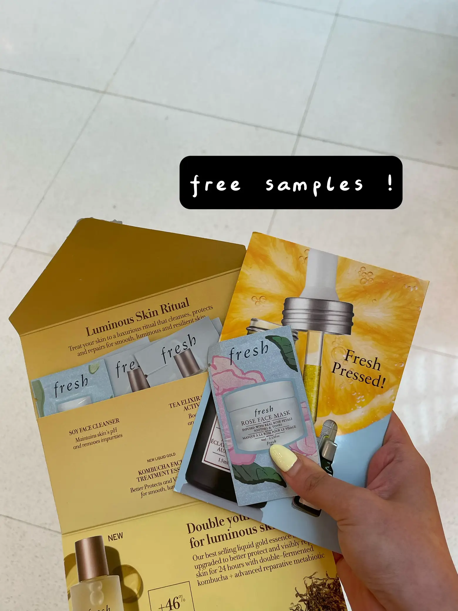 🇲🇾free samples & facial from Fresh? | Galeri disiarkan oleh doudousis 👯 ...