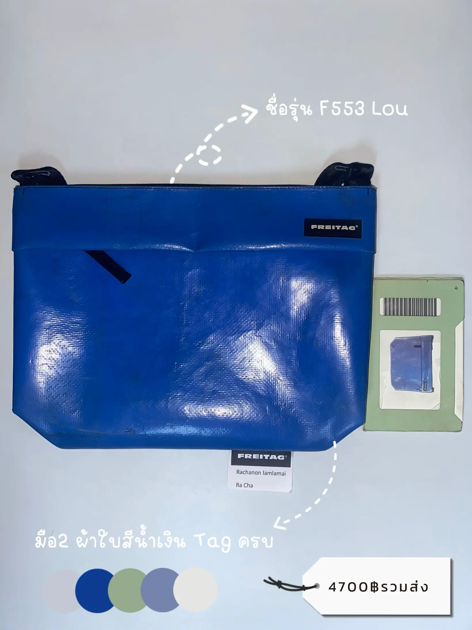 スイスからのすべてのブランドを禁止するFreitag Bag Canvasを持ち歩く | Nuengruethaiが投稿したフォトブック ...