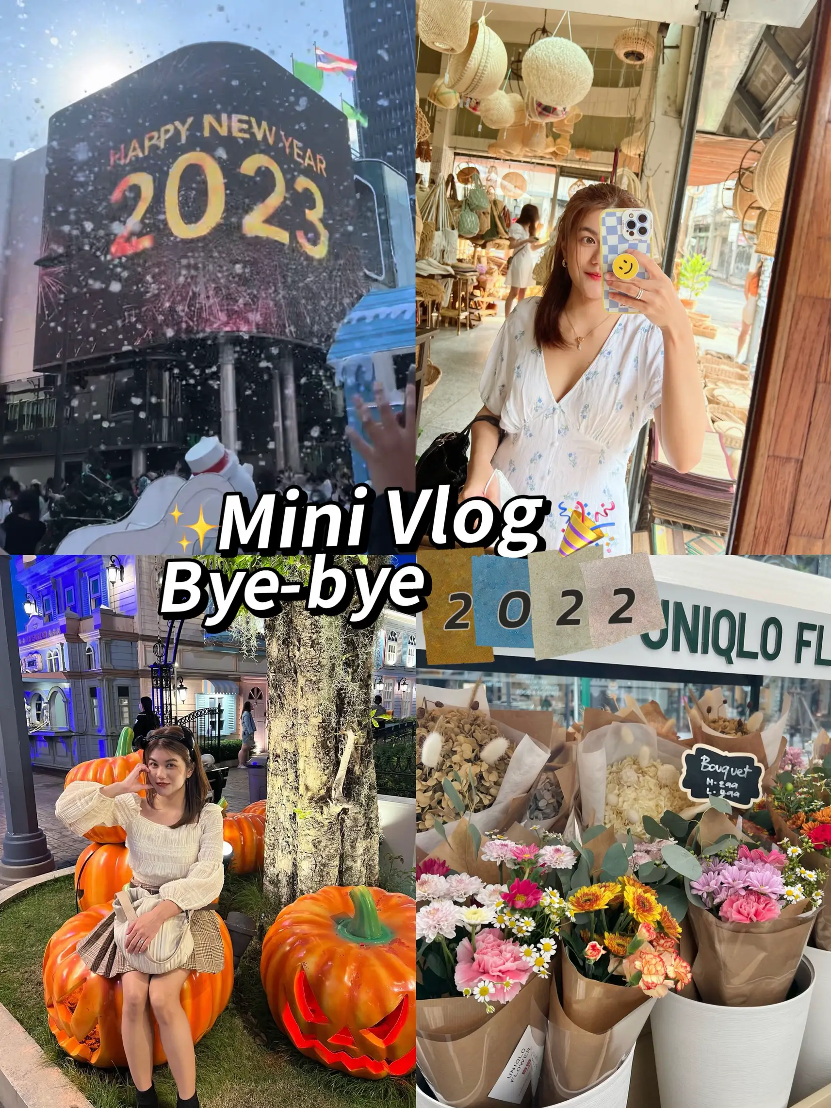Mini Vlog | Bye-bye 2022 รวมกิจกรรมน่าทำตลอดปี🎉🏕️ | วิดีโอที่เผยแพร่โดย Melonkwl 茜然 | Lemon8