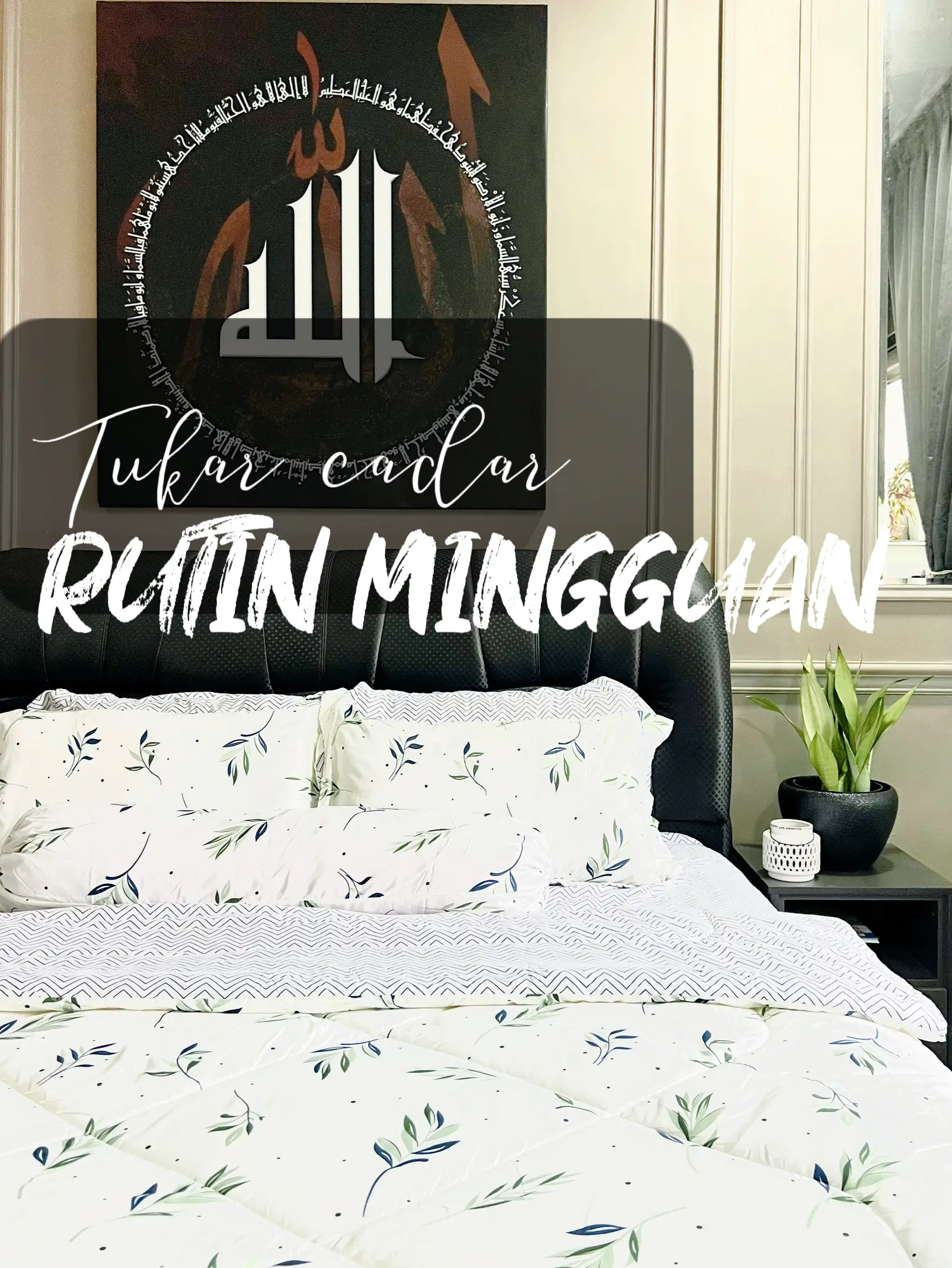 RUTIN MINGGUAN - CHANGE BEDSHEET | Video diterbitkan oleh AI.DEN.HOME | Lemon8