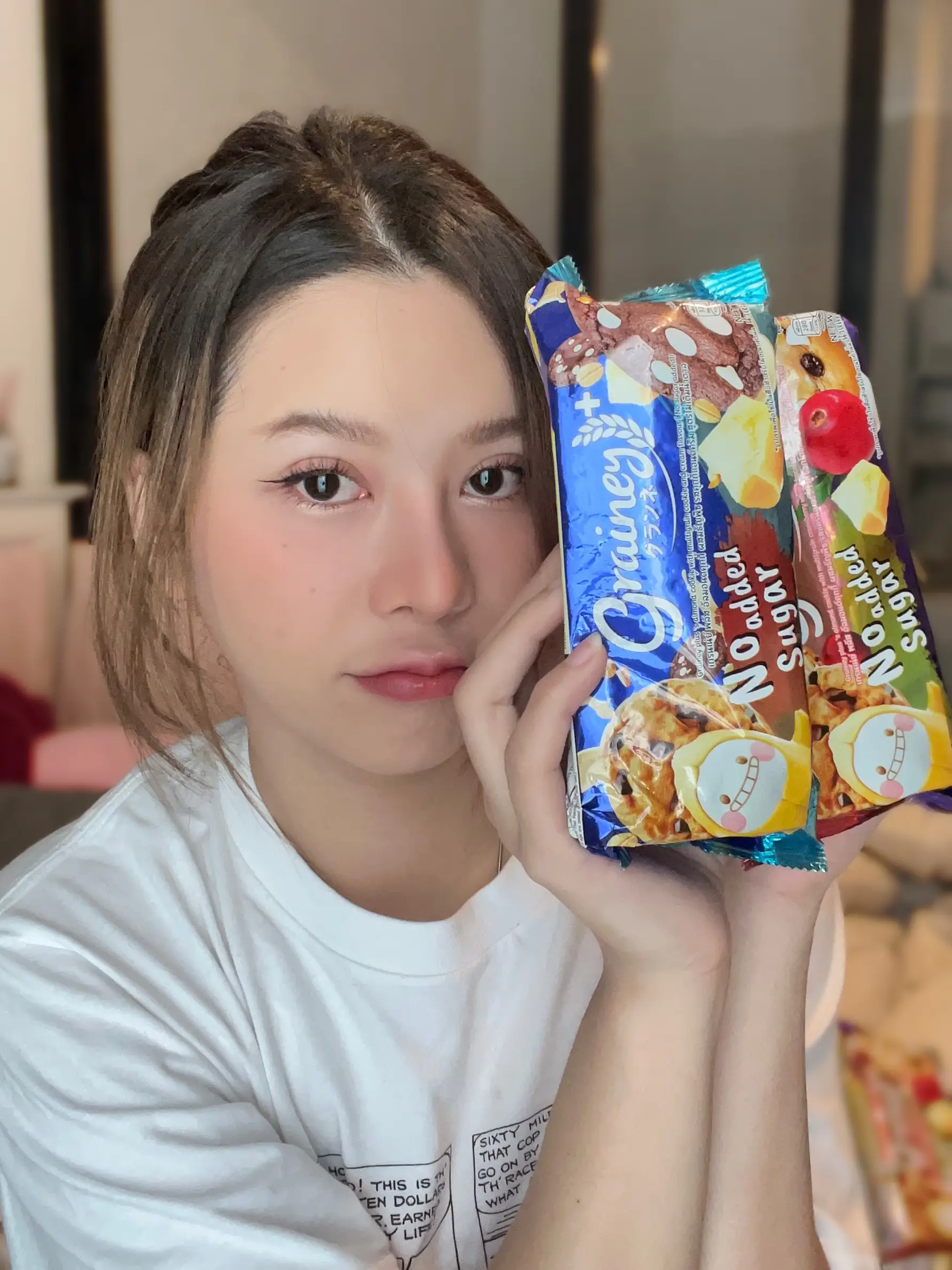 ใหม่เกรนเน่ย์พลัส อัลมอนด์ คุ้กกี้ผสมธัญพืช | แกลเลอรีที่โพสต์โดย B’bow | Lemon8