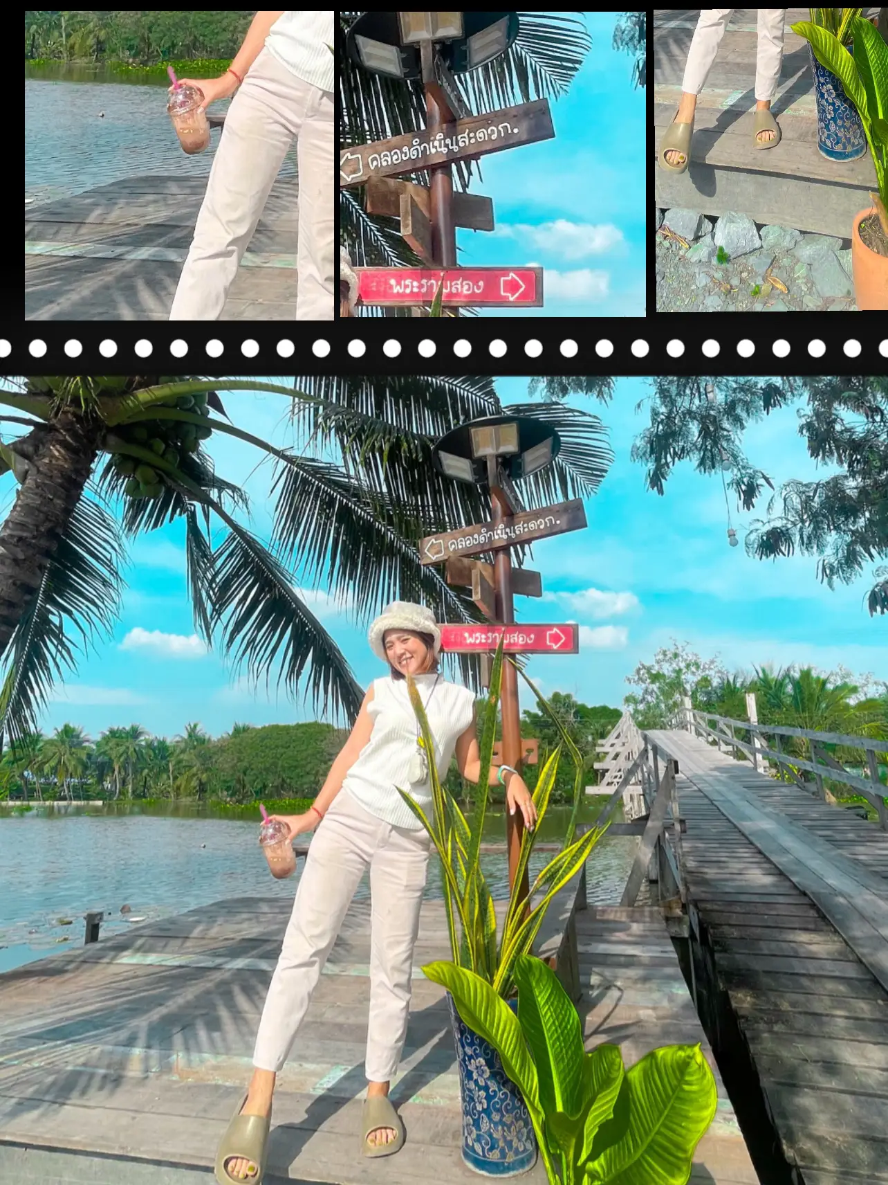 คาเฟ่หลังวัดธรรม - หลักสาม - บ้านเเพ้ว | แกลเลอรีที่โพสต์โดย Kun-kru | Lemon8