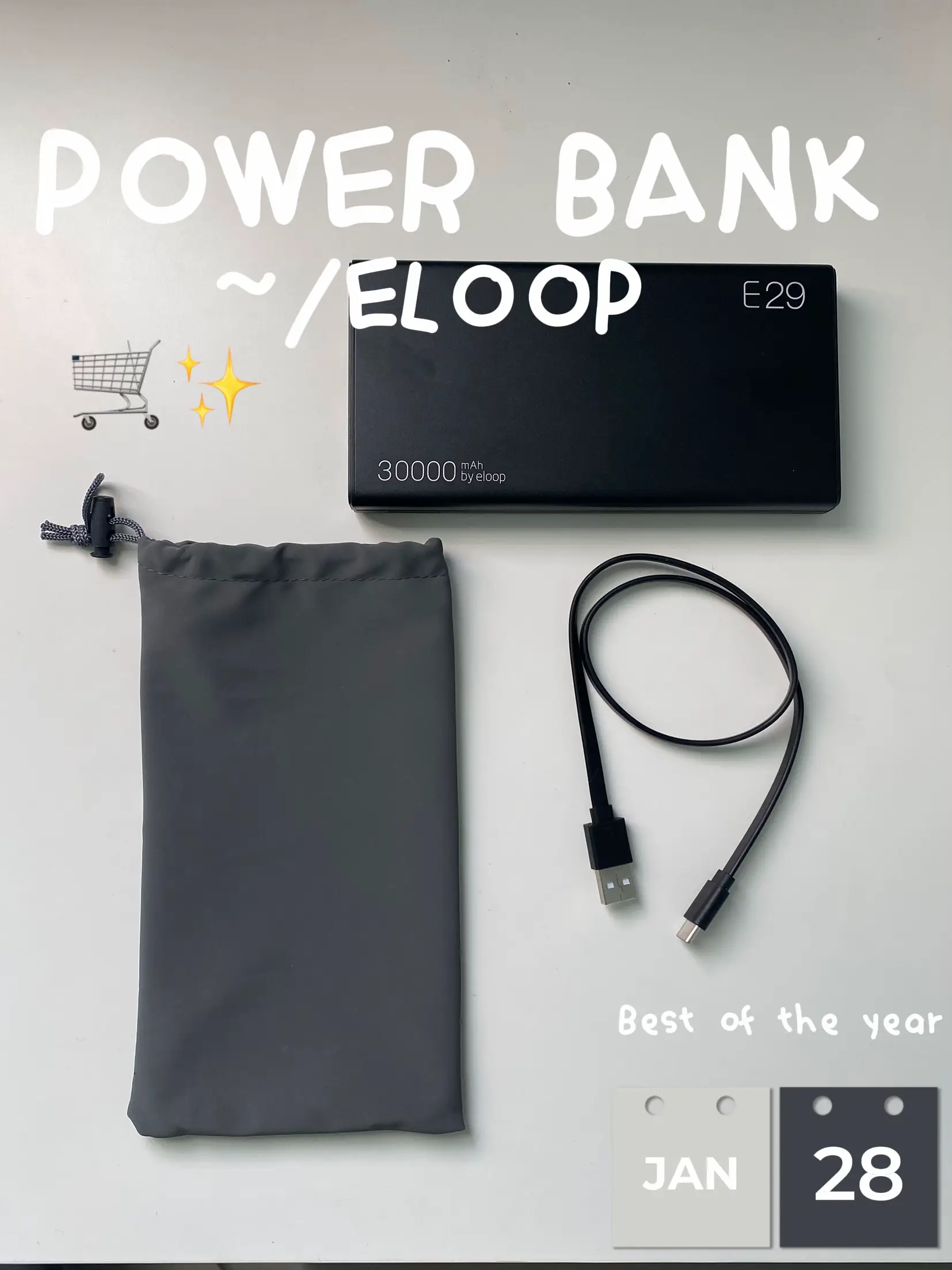 วิธีดูแบตแบตสํารอง eloop e32 - การค้นหาใน Lemon8